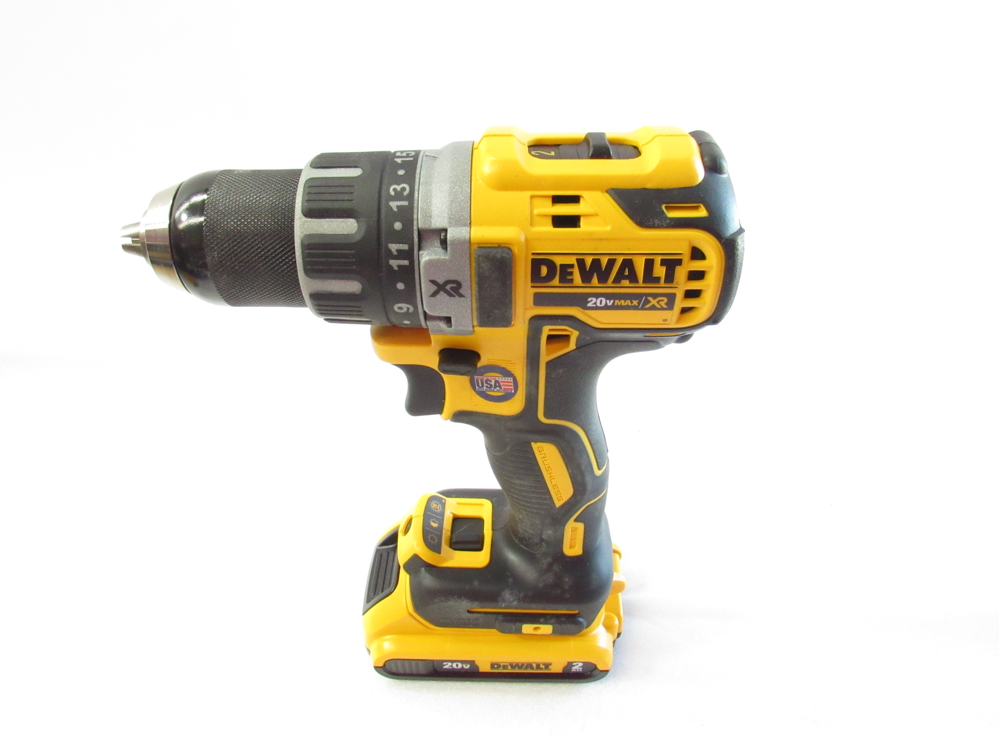 DEWALT DCD791 20V MAX XR Lithium-Ion Cordless Brushless 1/2" Drill/Driver