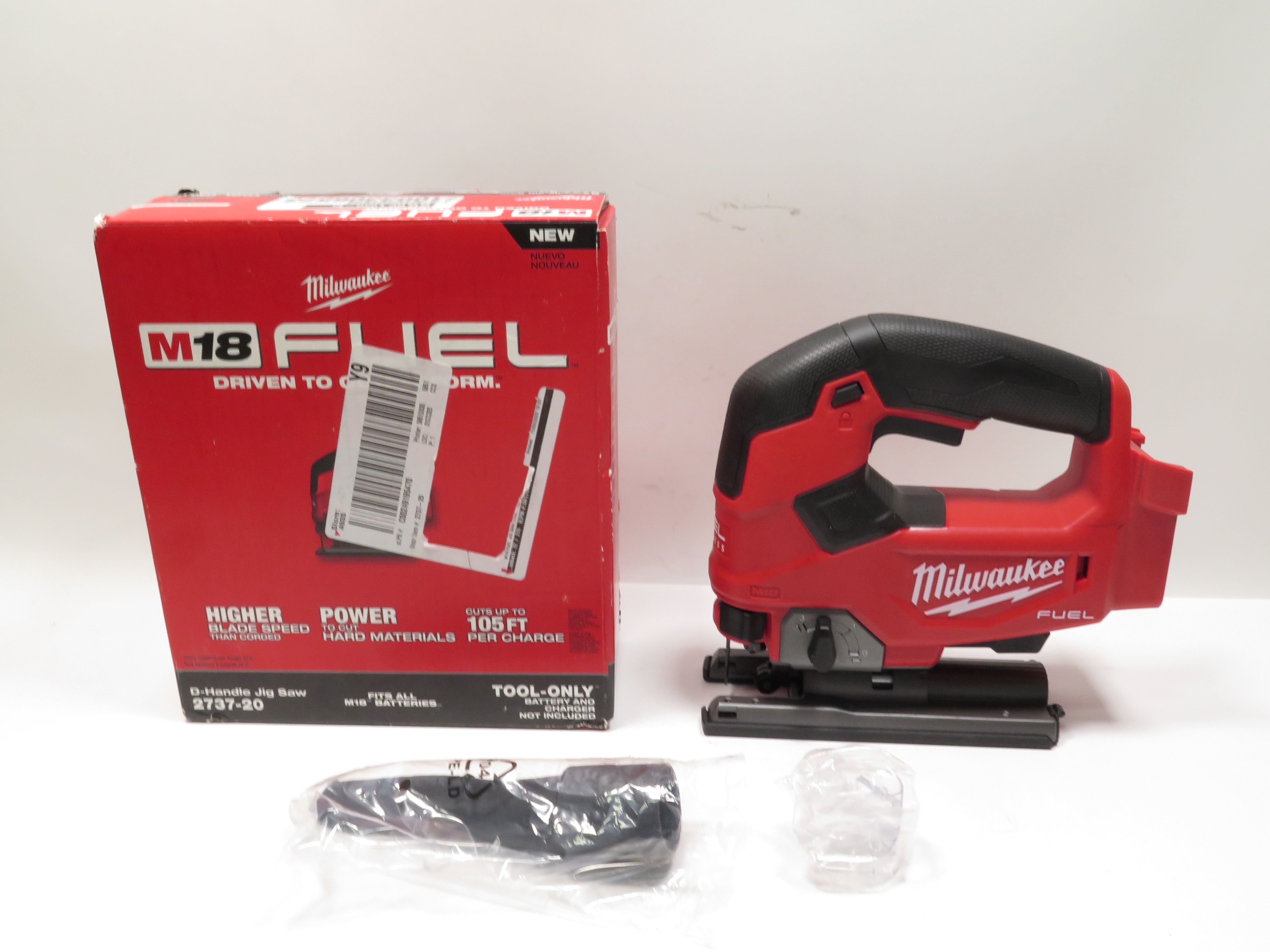 Milwaukee 2737-20 M18 FUEL 18V Lithium-Ion Brushless Cordless Jig Saw 3777