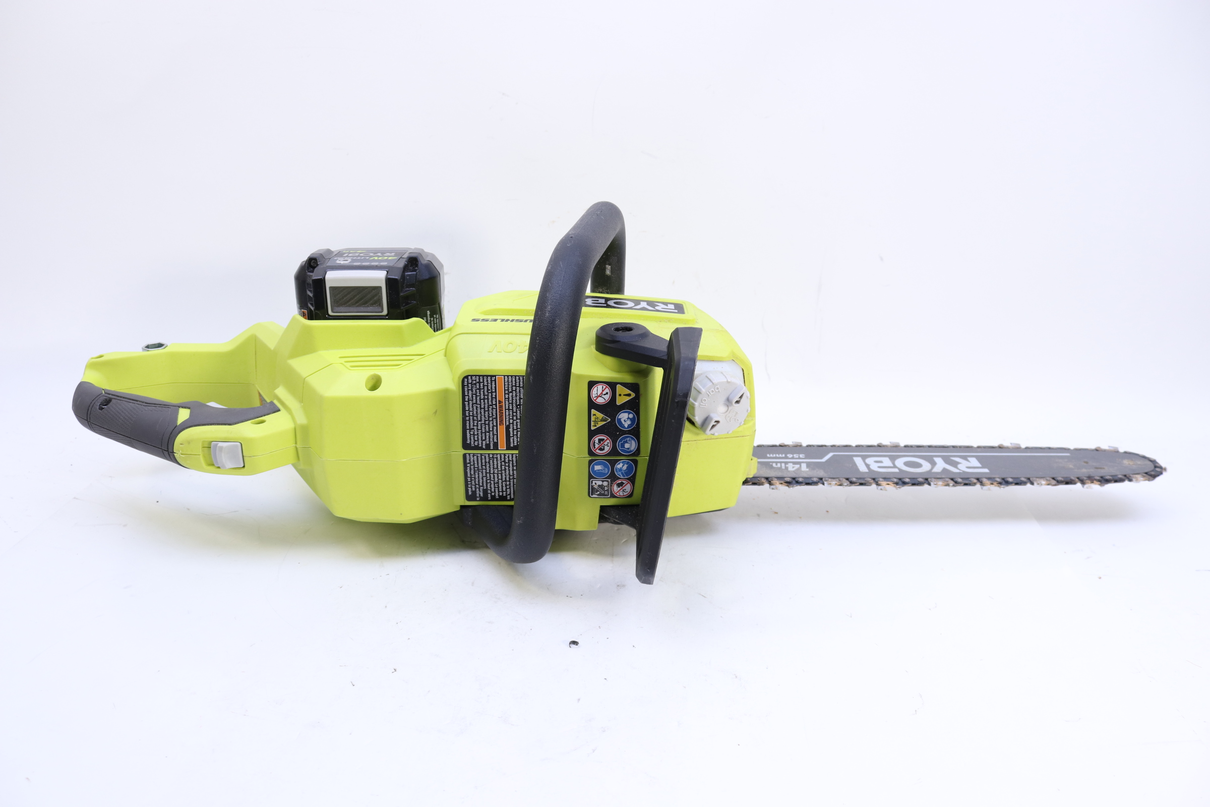 Ryobi RY40503 40V Brushless Lithium Ion Cordless 14" Chainsaw