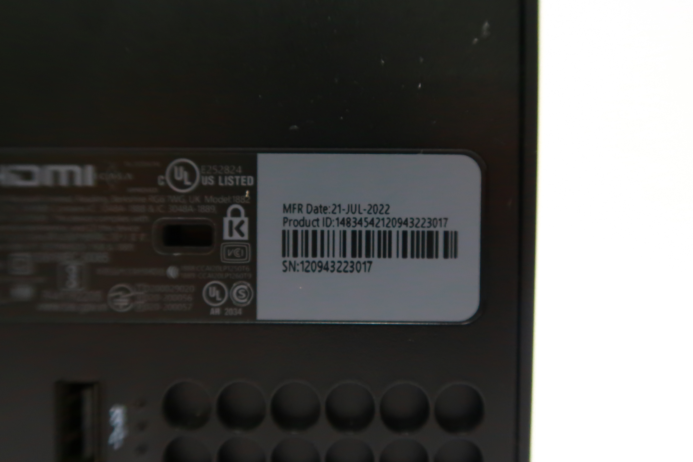 Microsoft Xbox Series X 1882 4K 1TB SSD Video Game Console - 3017