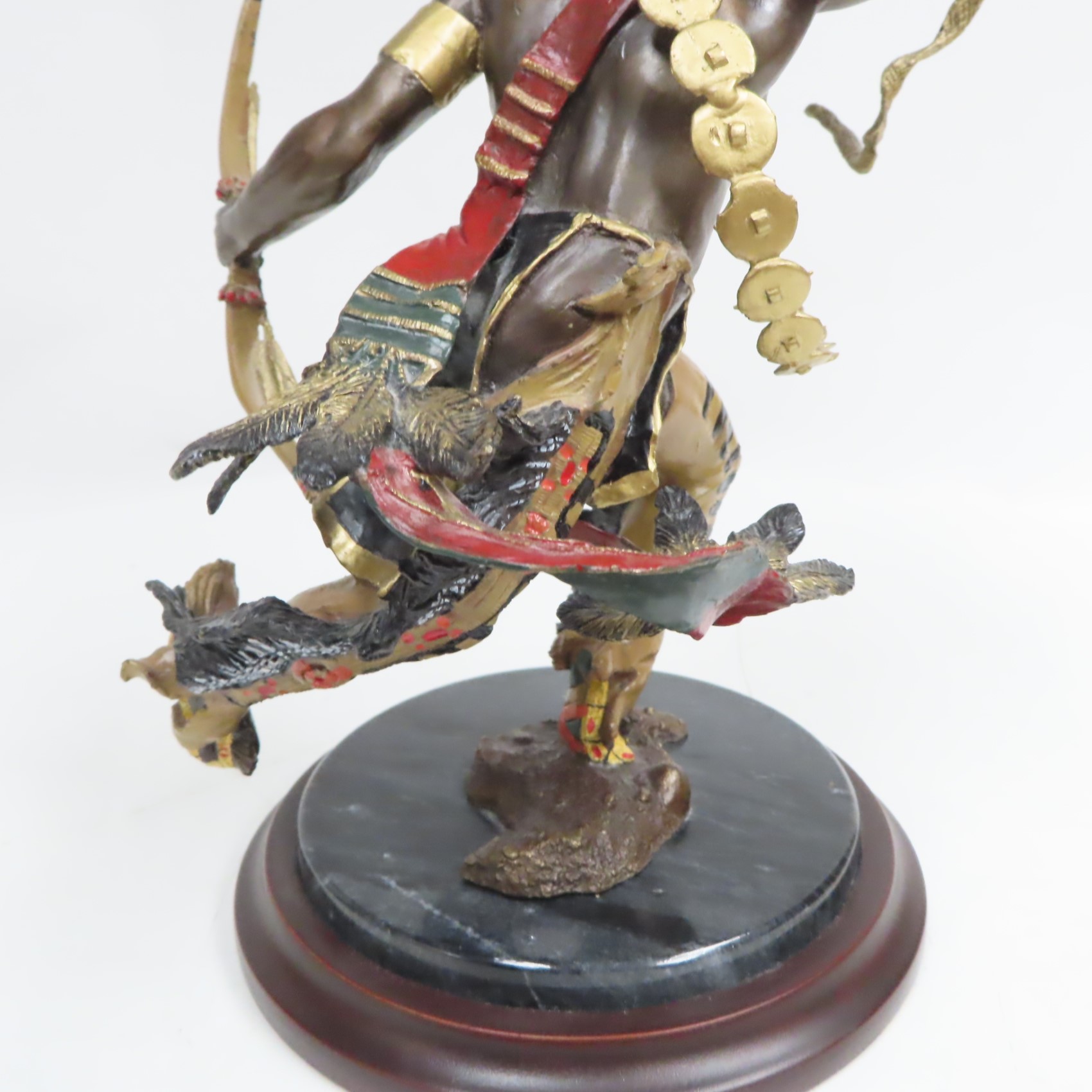 The Franklin Mint presents Spirit of The Raven Bronze Statue