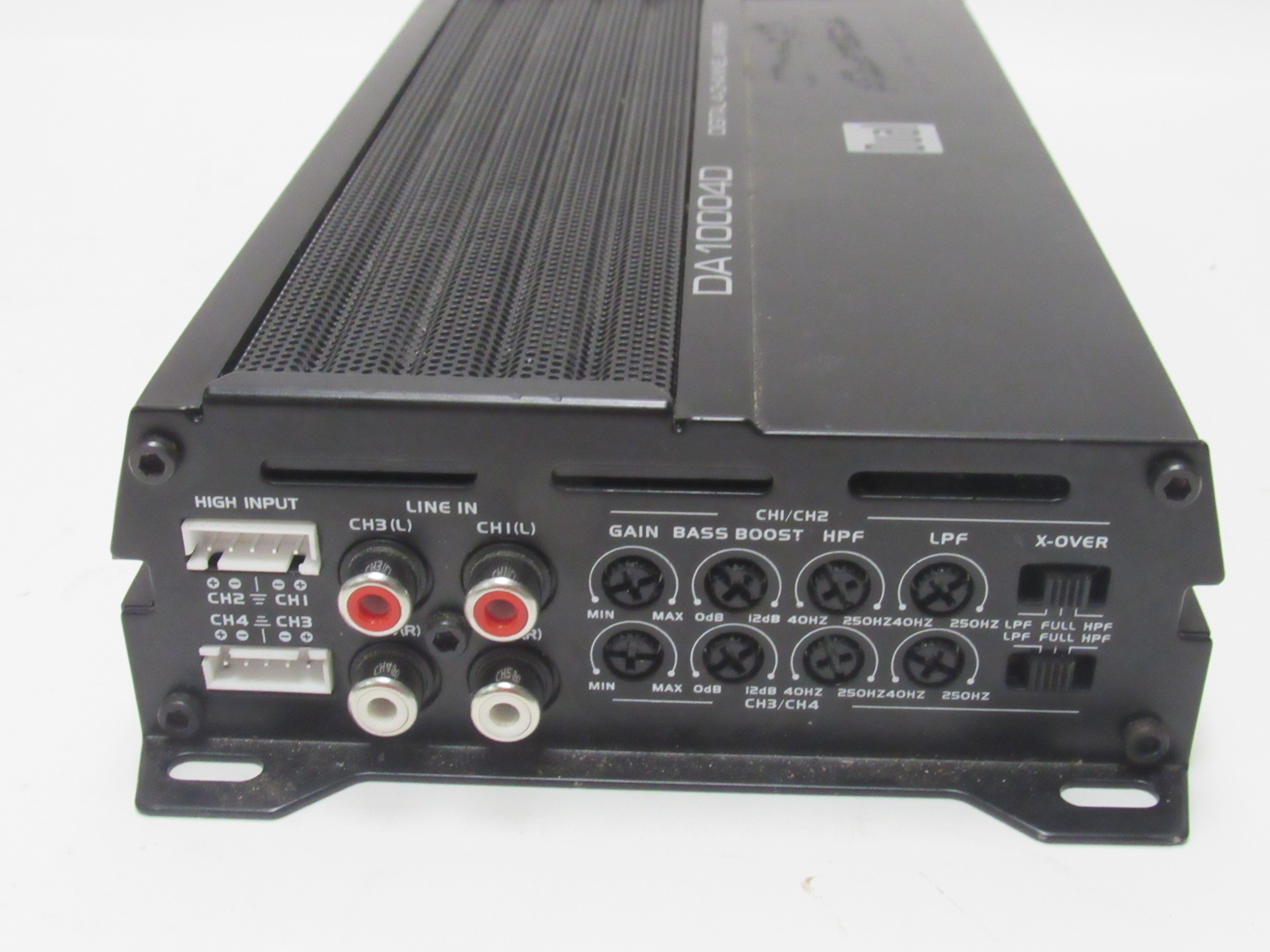 Dual Electronics DA10004D Digital 4-Channel 1000W Amplifier Black