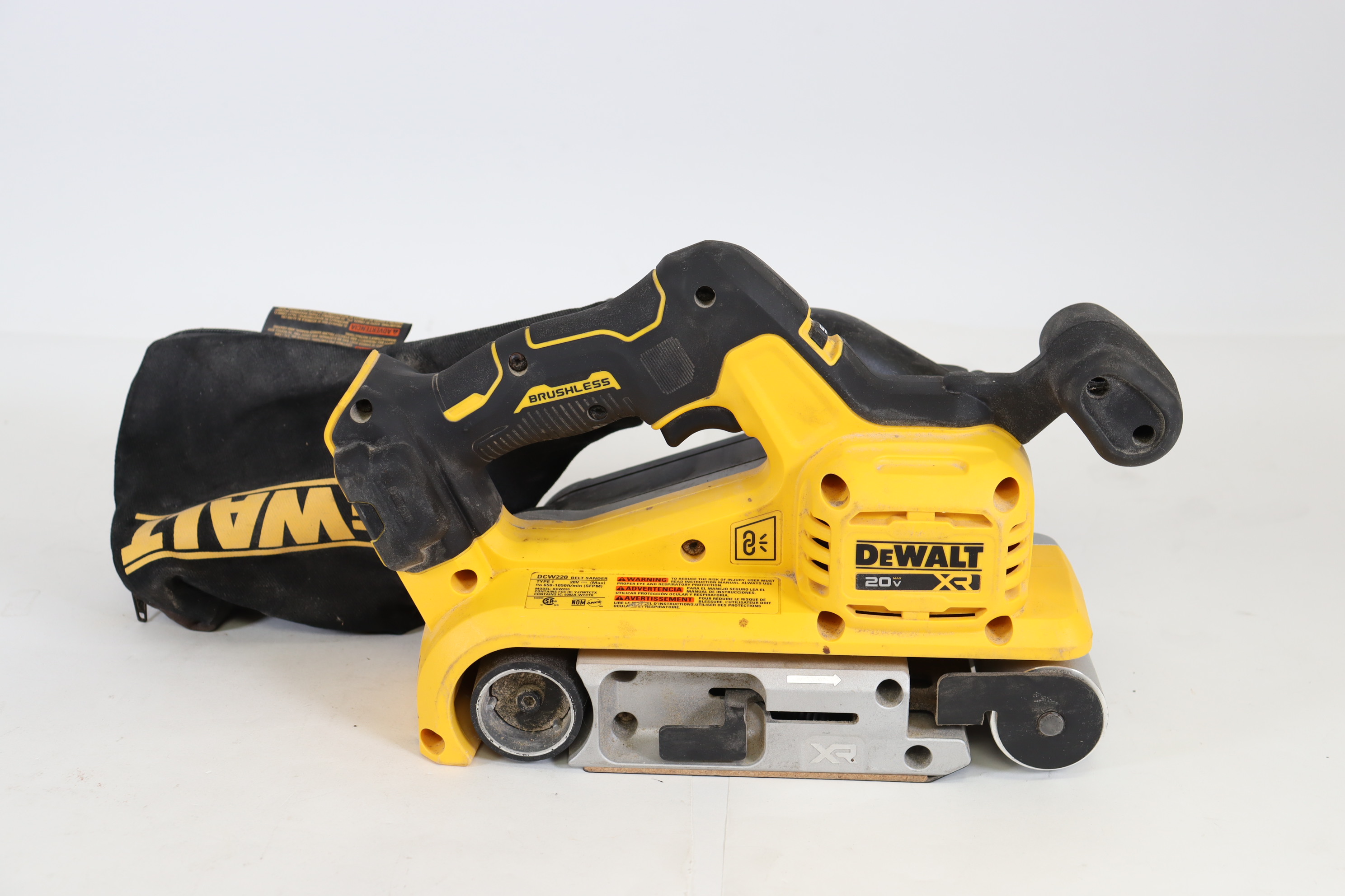 DeWalt DCW220 20V MAX XR Brushless Cordless Belt Sander (Tool Only)
