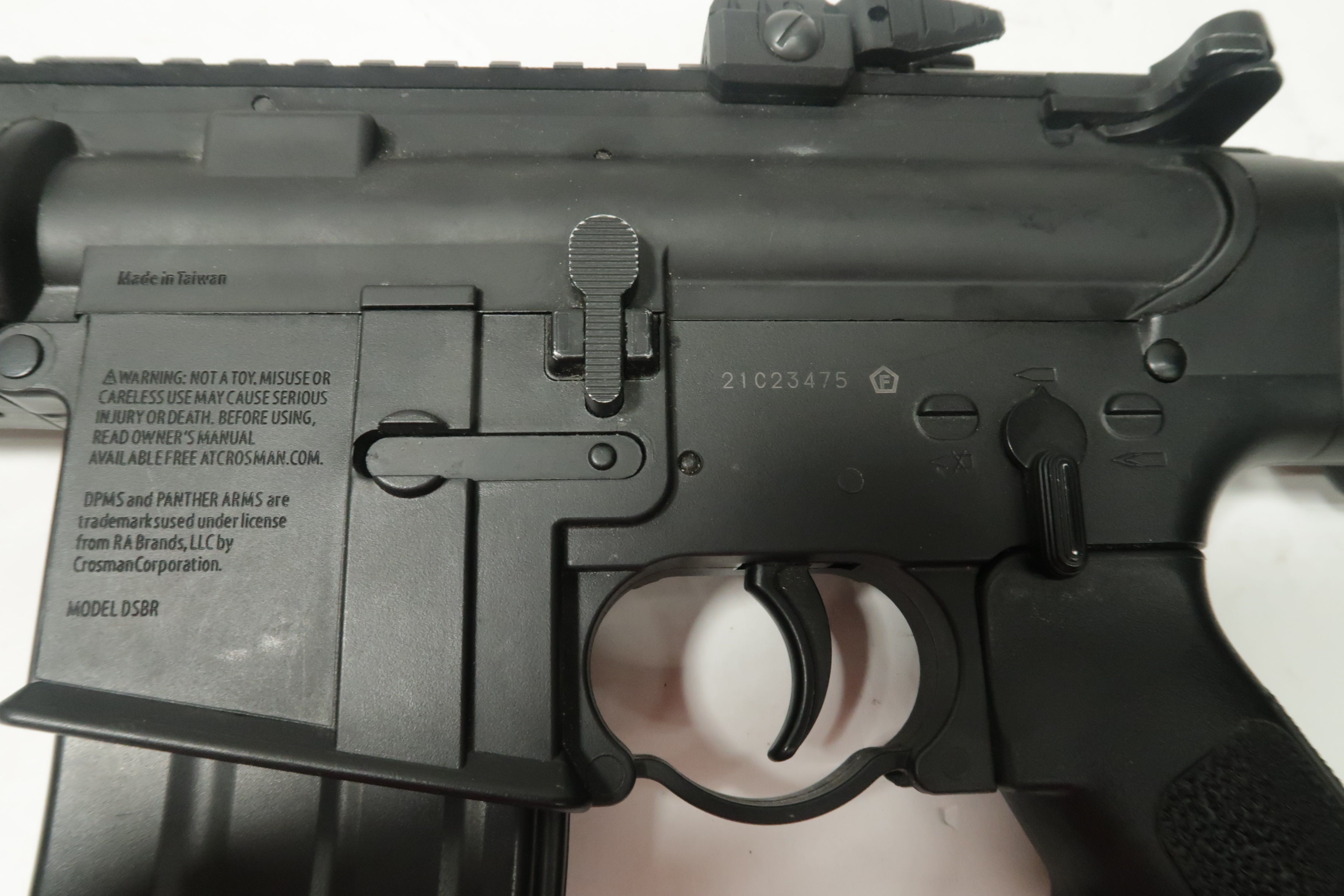 DPMS Inc. DSBR O2 Powered Full-Auto BB Air Rifle - Black