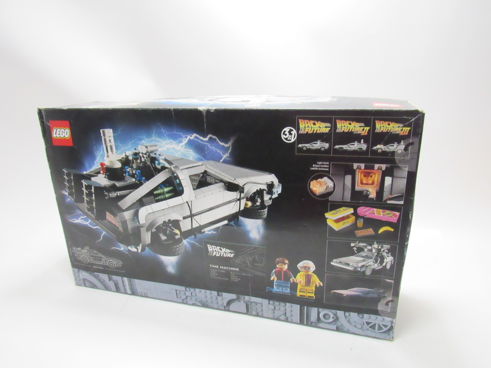 LEGO Set 10300 Back To The Future DeLorean Time Machine
