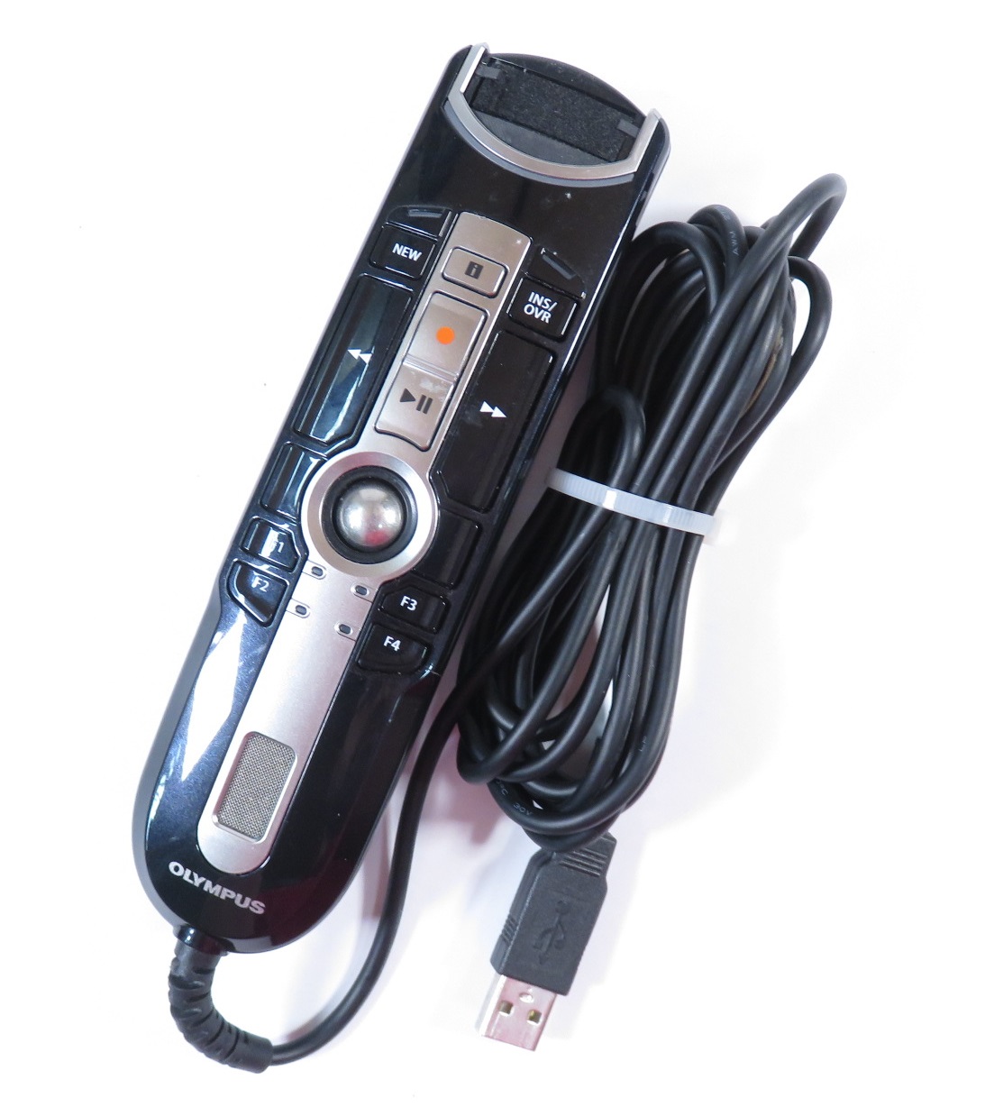 Olympus RecMic II RM-4010P Unidirectional Corded Push Button Microphone