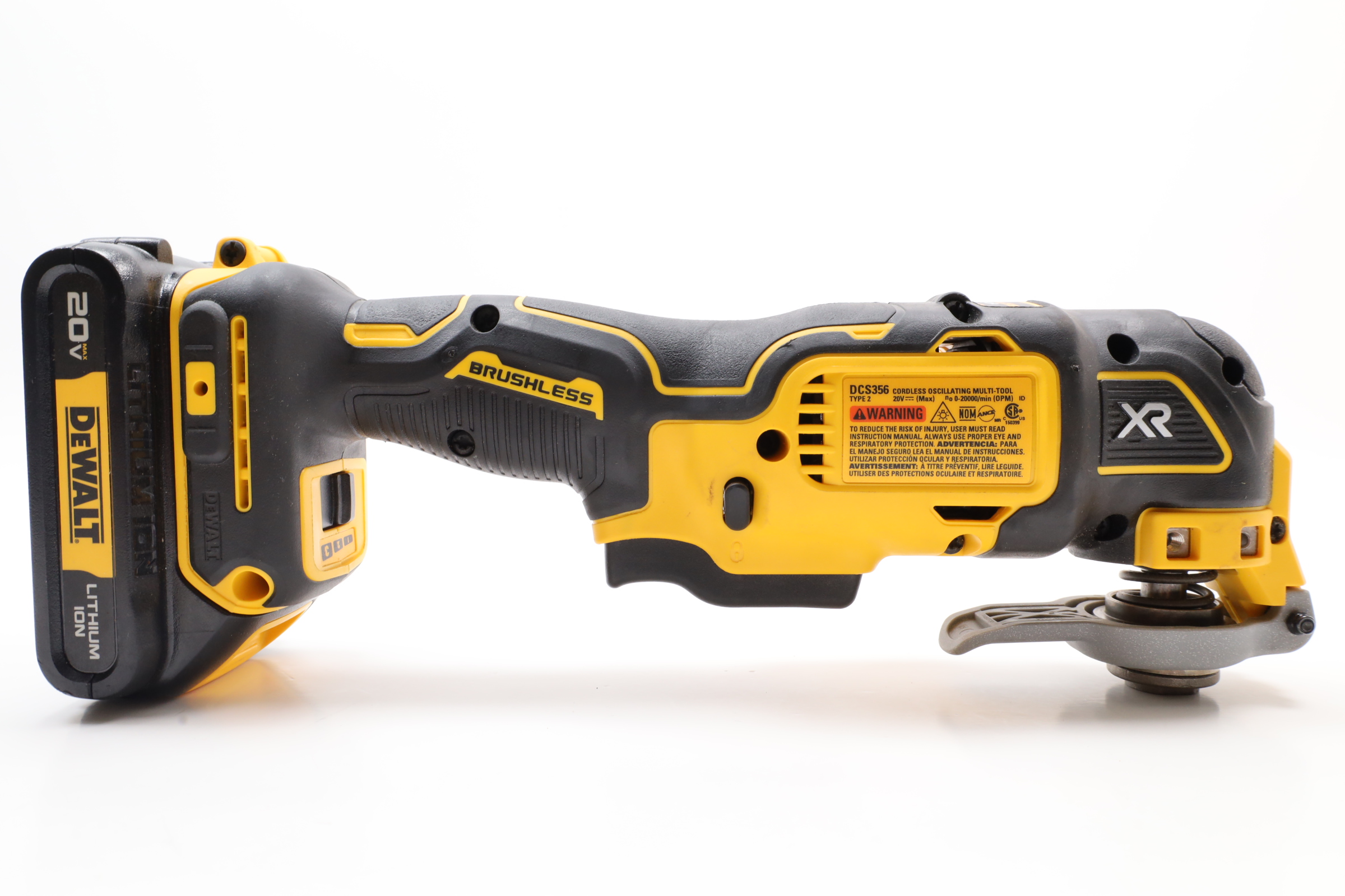 DeWalt DCS356 MAX XR 20V Brushless Cordless Oscillating Multi-Tool