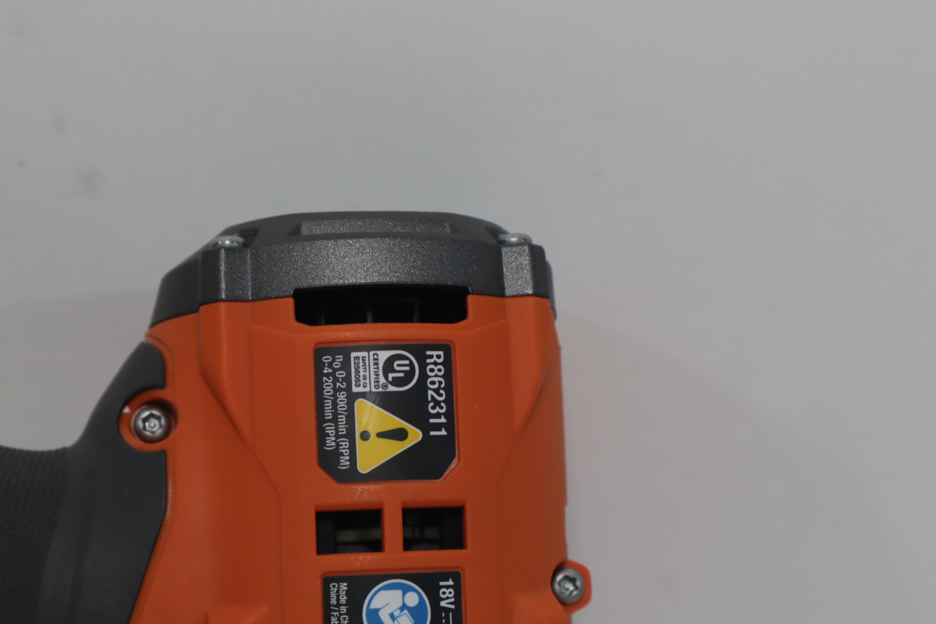 RIDGID 18V Brushless Cordless 4-Piece Tool Set 0696