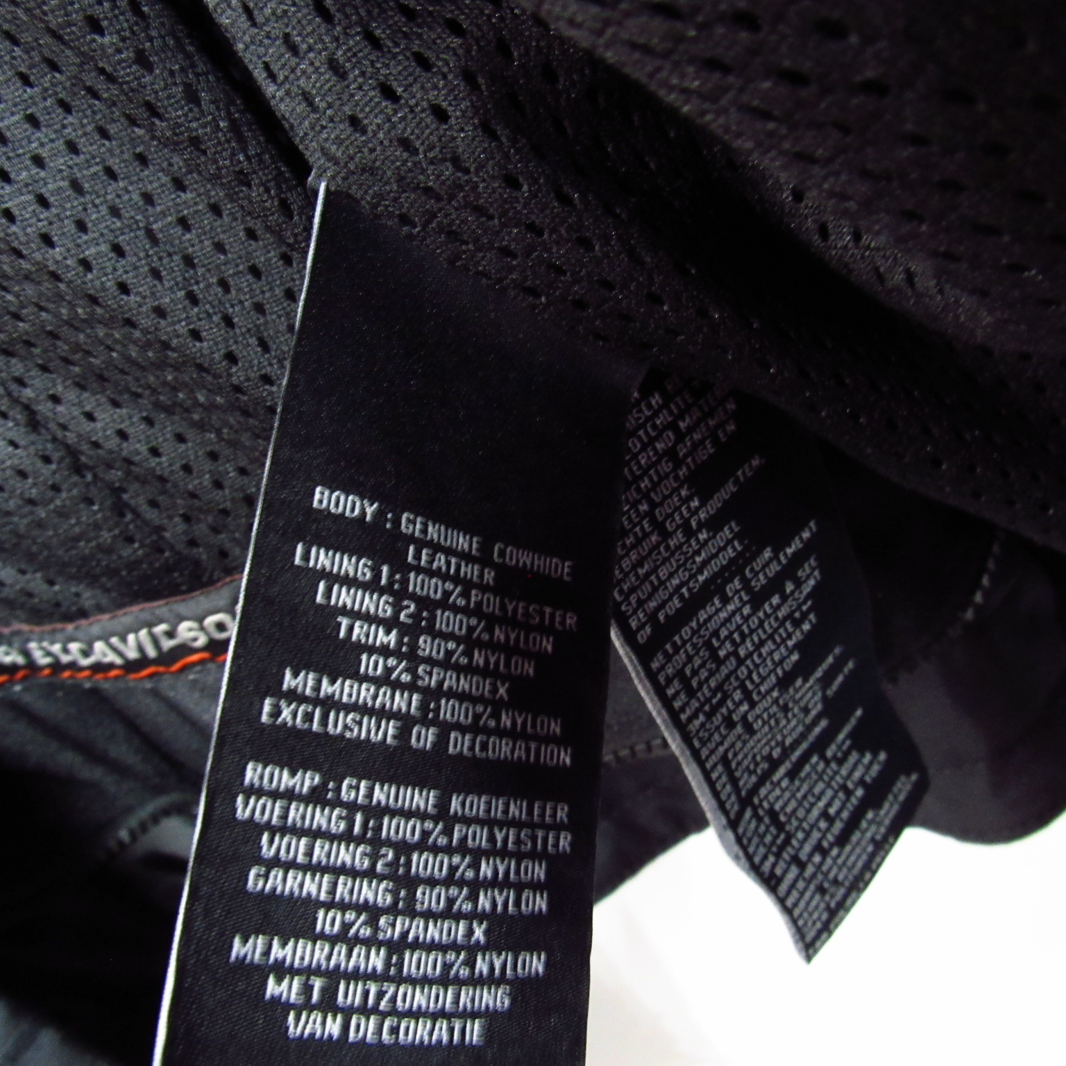 Harley-Davidson 98038-19VM FXRG Triple Vent System Men's Large Leather ...