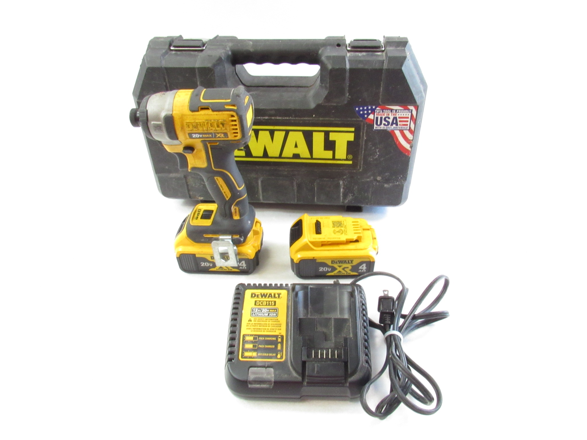 DEWALT DCF887 20-Volt MAX XR Cordless Brushless 3-Speed 1/4 in. Impact ...