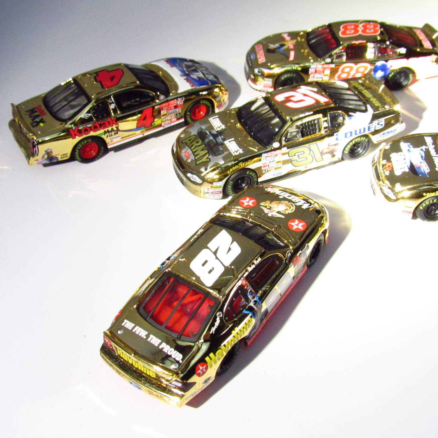 Action Racing NASCAR 1:64 Scale Commemorative Armed Forces 5-Piece ...