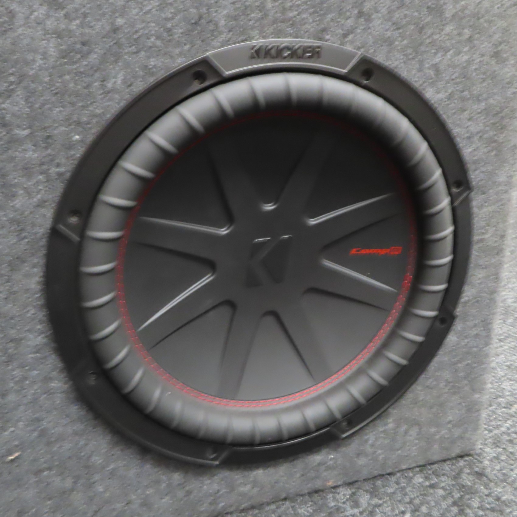 Kicker Comp R 2x12" 500W RMS Dual Car Audio Subwoofer (Local Pick-Up Only)