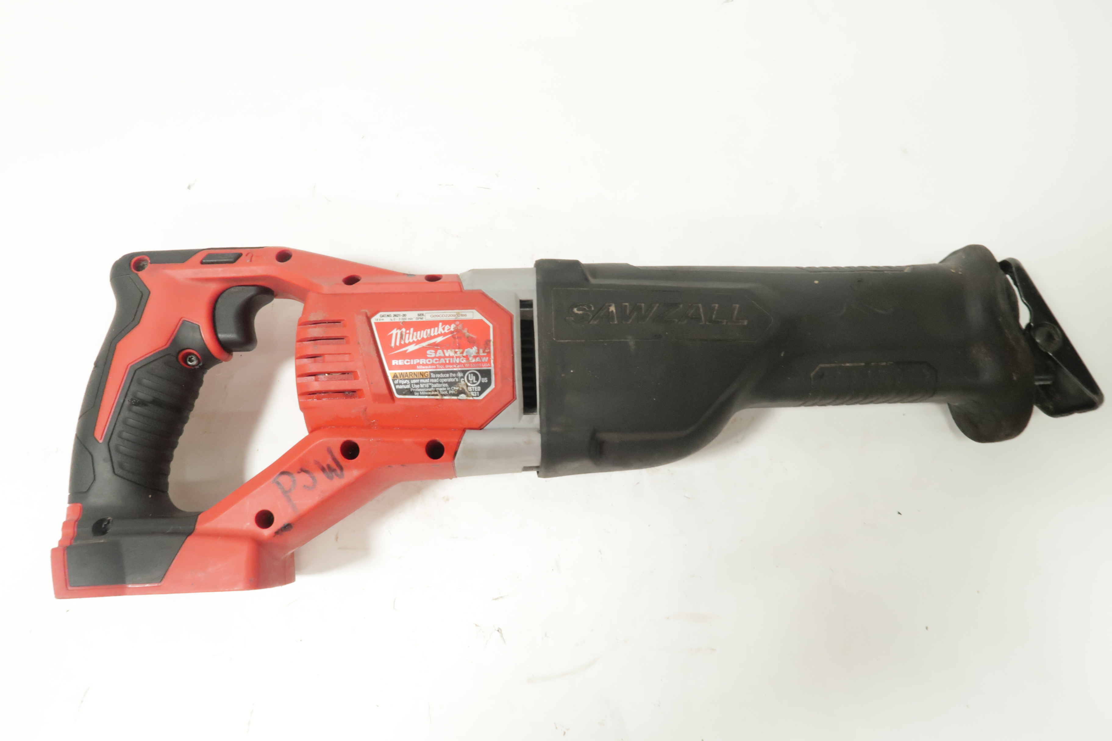 Milwaukee 2621-20 M18 18V Lithium-Ion Cordless SAWZALL Reciprocating ...