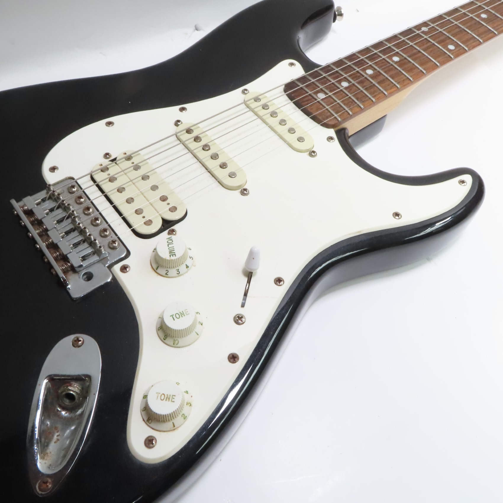 Fender Starcaster Solid Body 6-String Electric Guitar - Black (Pick-Up ...
