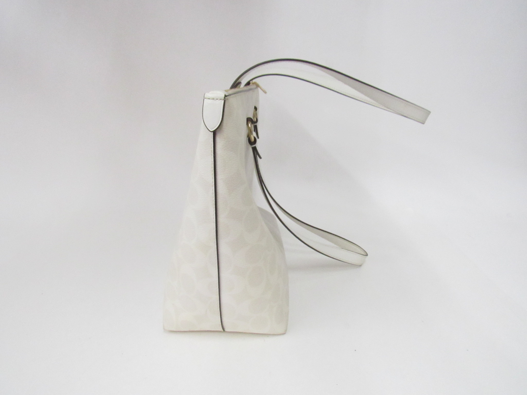 Coach Large Tote/Shoulder Bag Cream Colored