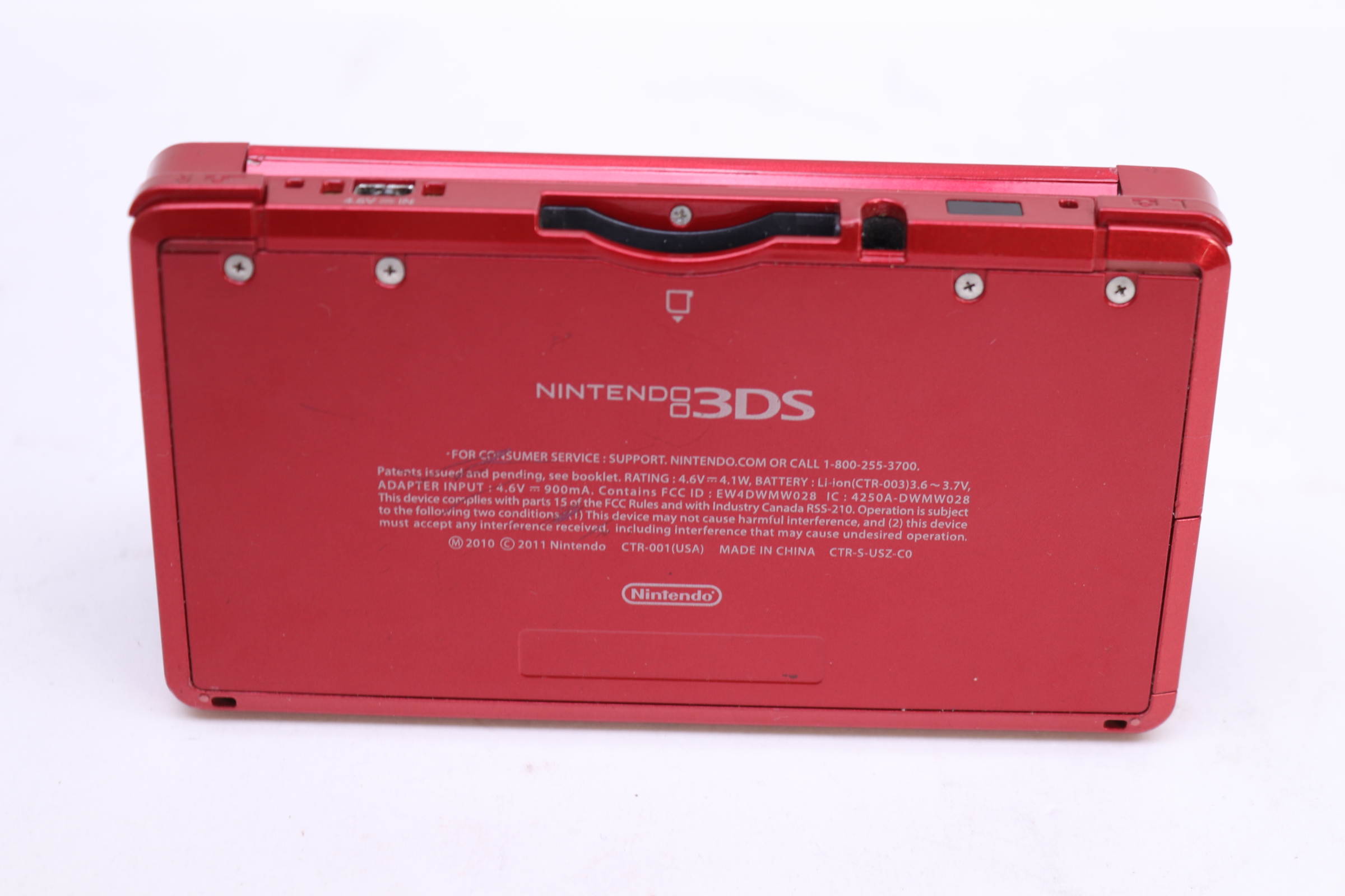 Nintendo 3DS CTR-001 3D Dual Screen Handheld Portable Video Game System ...
