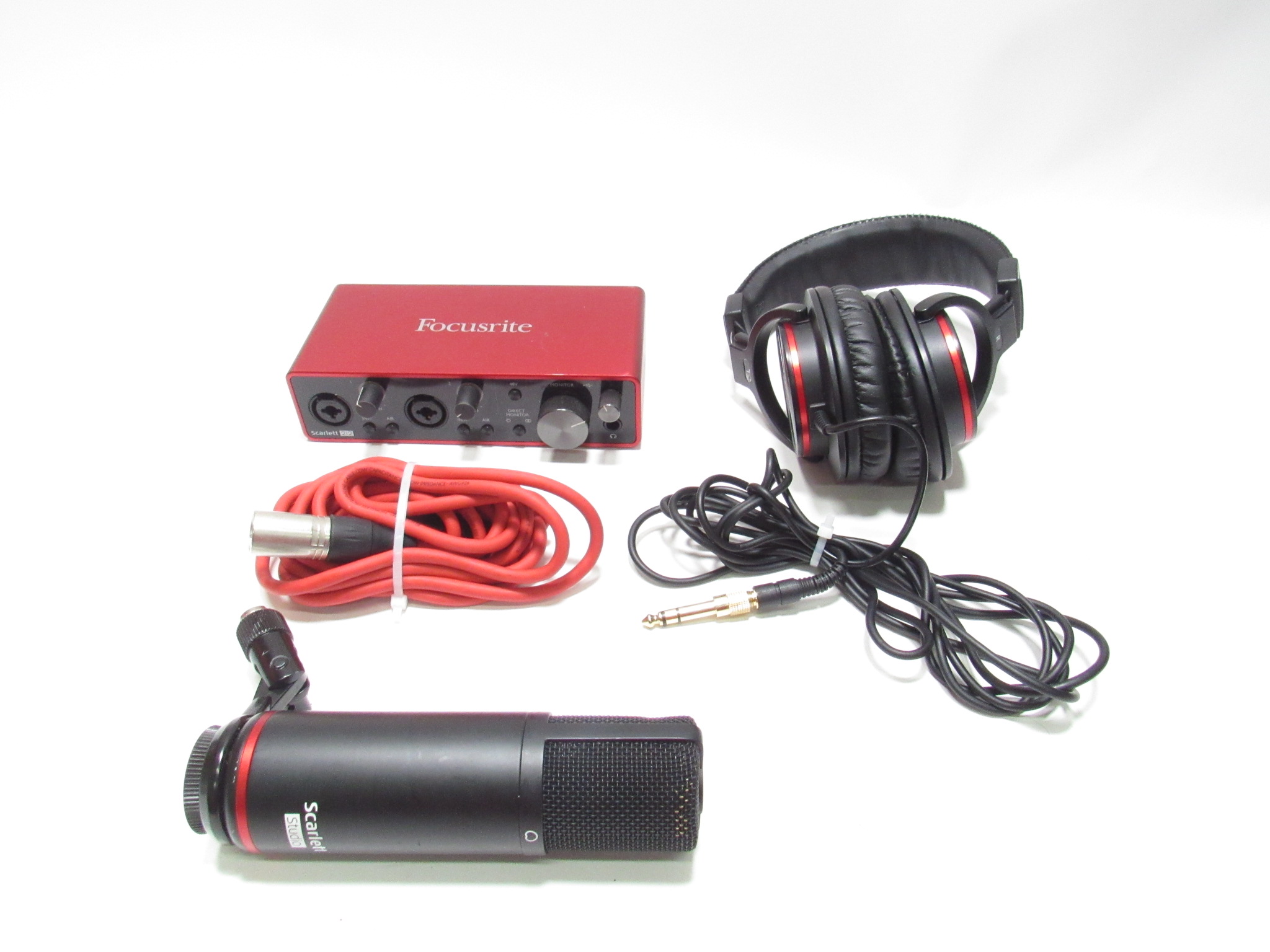 Focusrite Scarlett 2i2 2nd Gen 20Hz - 20kHz Compact USB Audio Interface ...