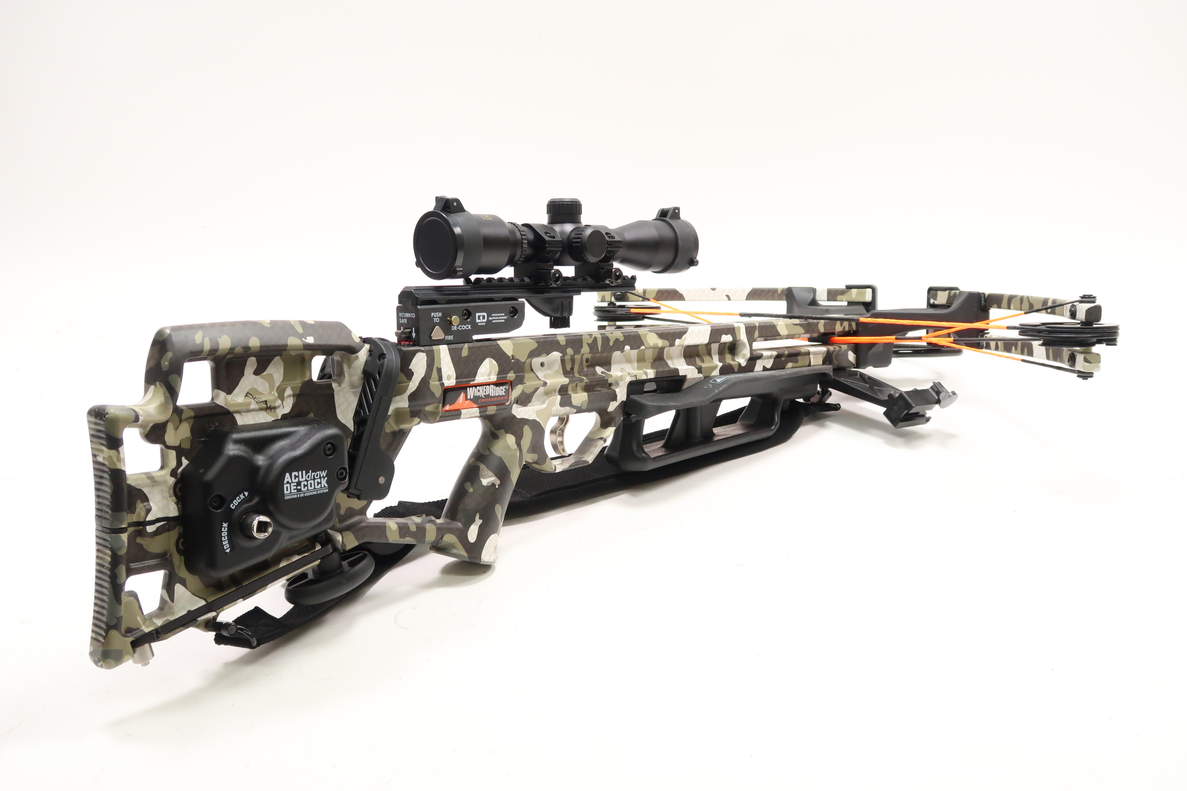 Wicked Ridge Raider 400 ACUdraw De-Cock Pro-View Scope Compound Crossbow