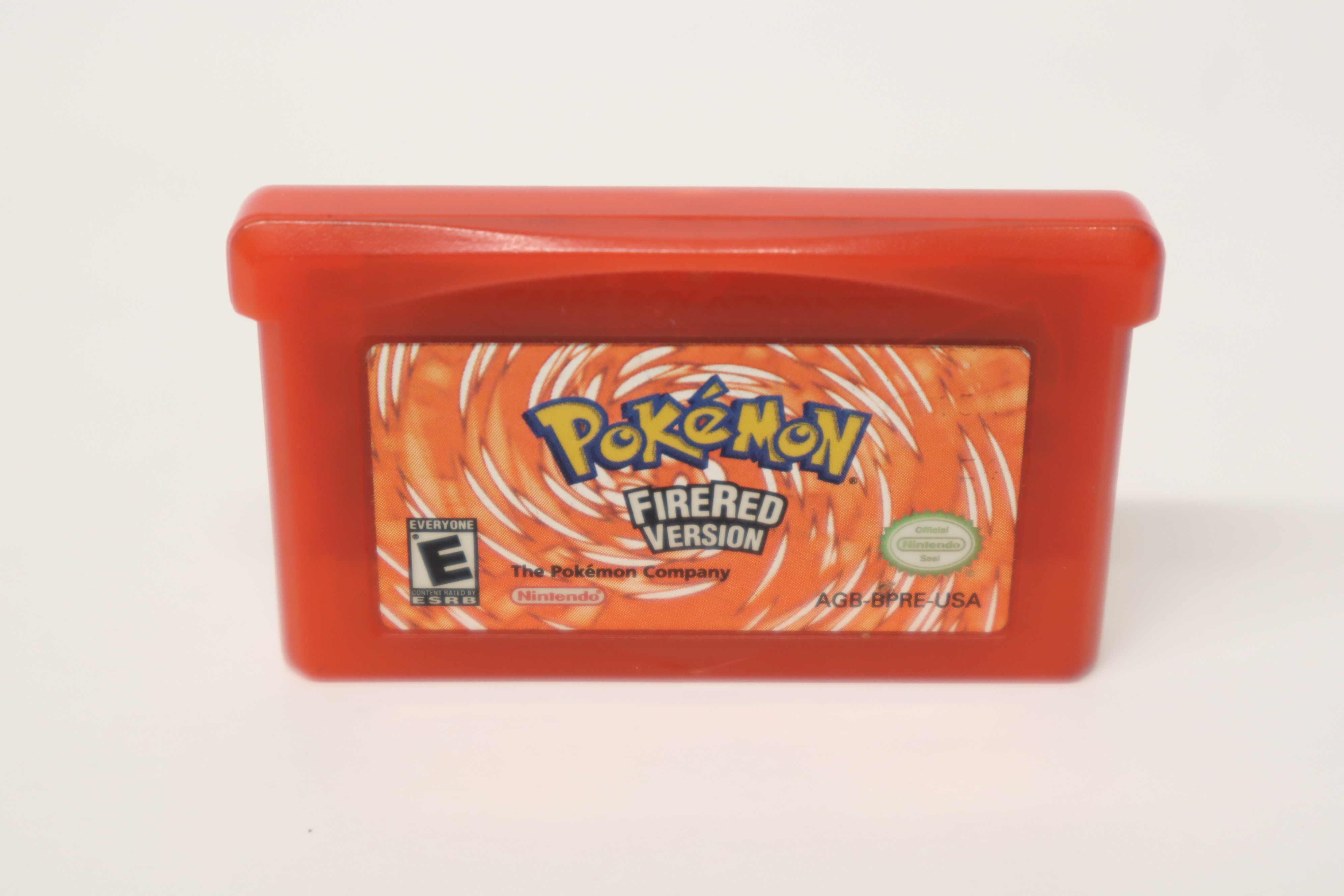 Nintendo GBA Pokemon FireRed Authentic Game Cart 6382