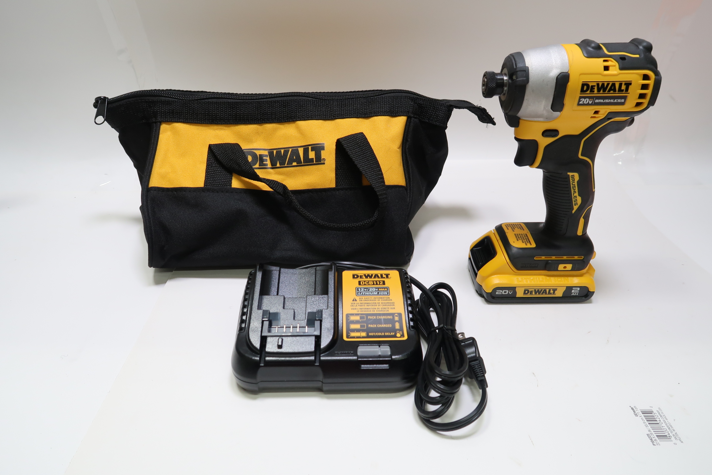 DEWALT DCF809 ATOMIC 20V MAX Cordless Brushless Compact 1/4" Impact Driver