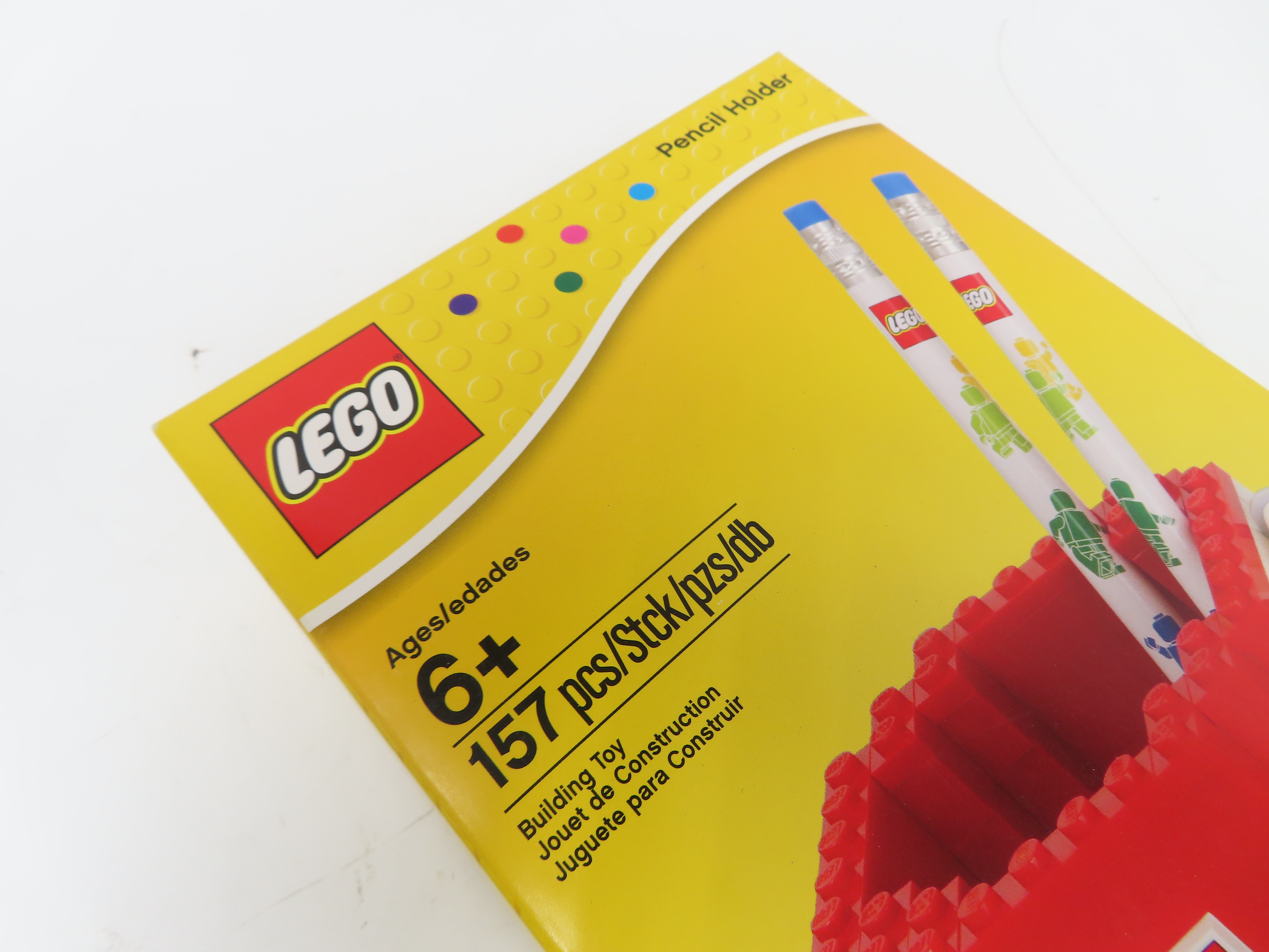 LEGO 850426 Pencil Holder 157-Piece Construction Set (In Box)