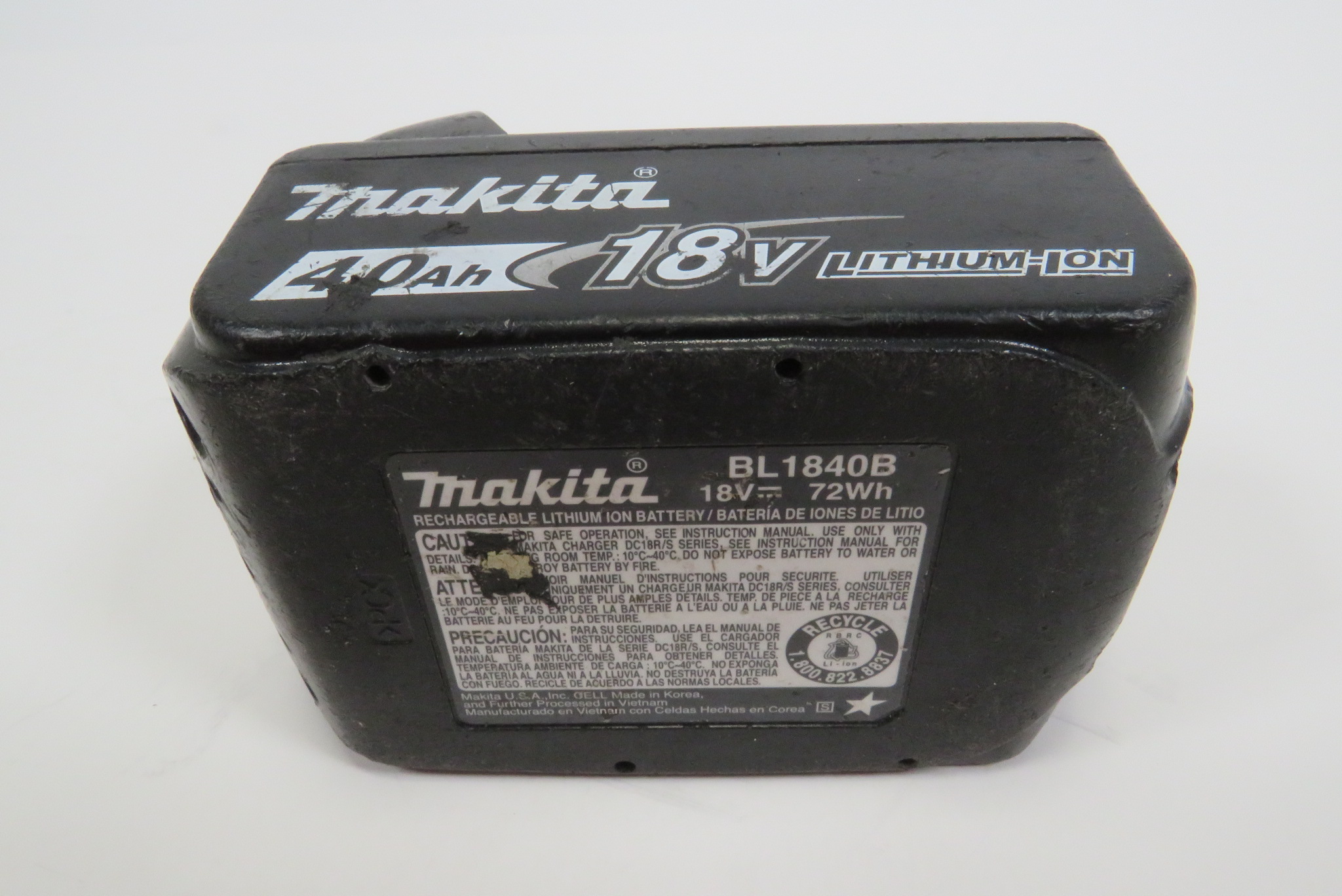 Makita BL1840B 18V Lithium-Ion 4.0Ah Battery 6945