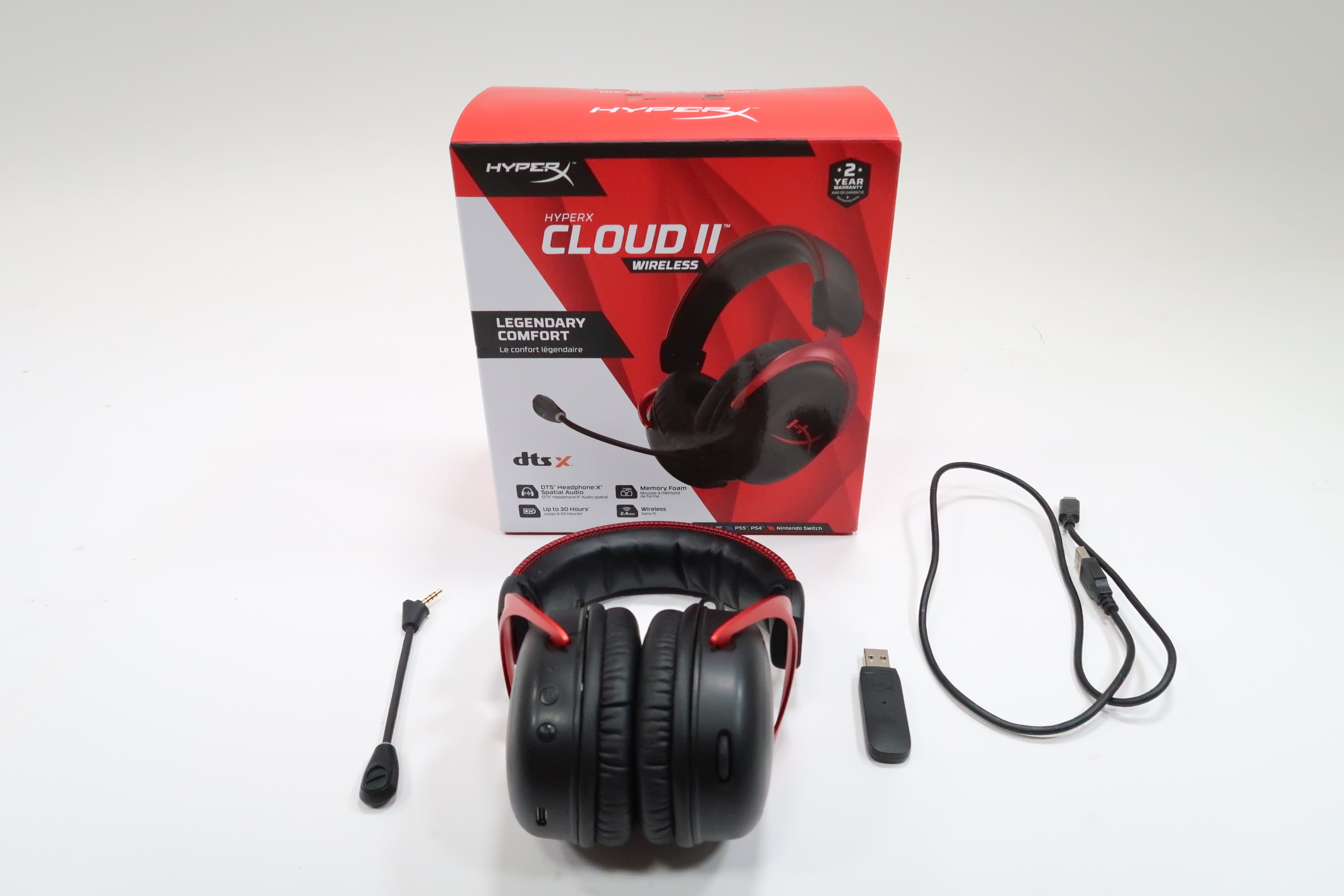 Hyper X Cloud 2 Wireless Gaming Headset - PC Black 0515