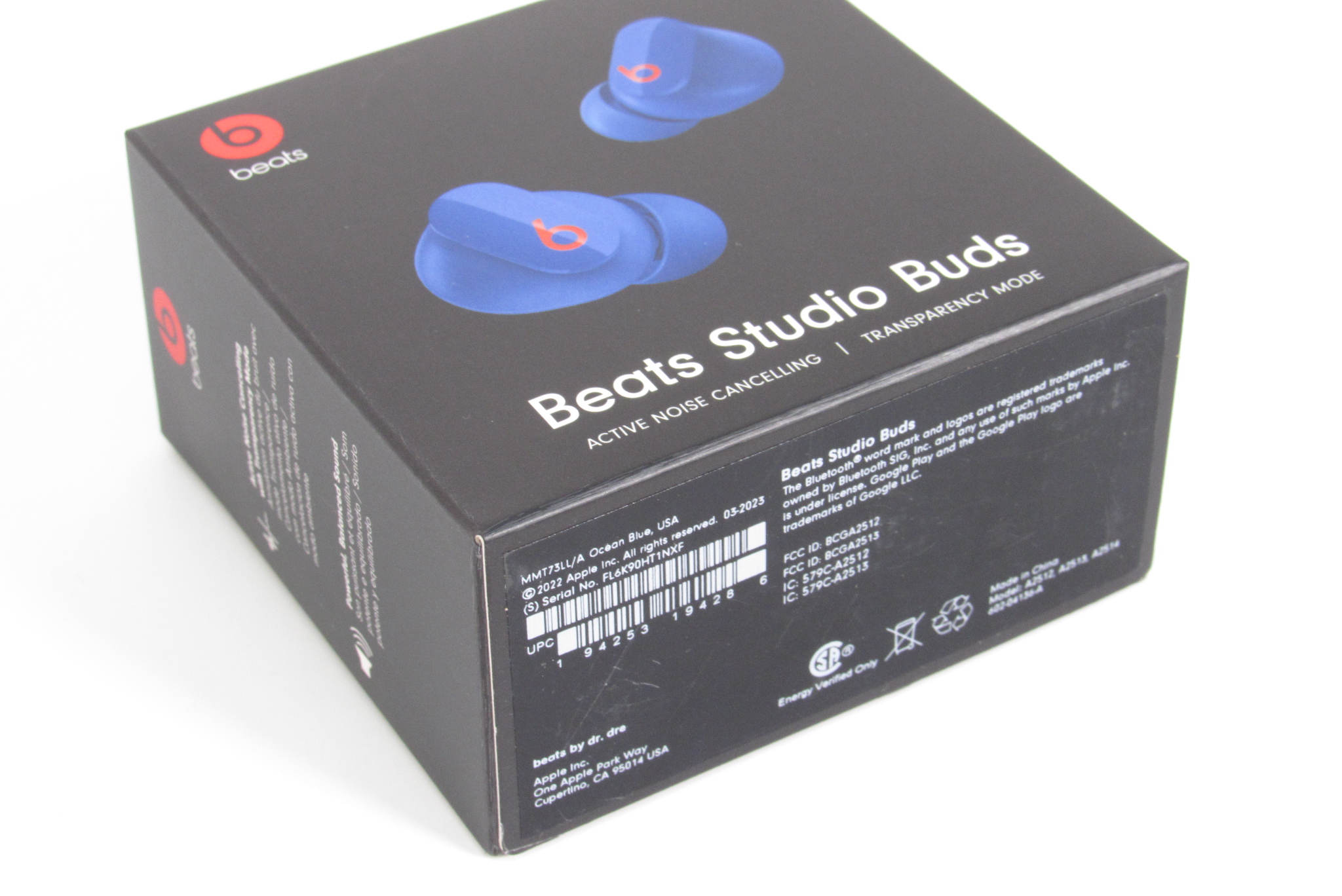 Beats Studio Buds MMT73LL/A Noise Cancelling In-Ear Earbuds - Ocean ...