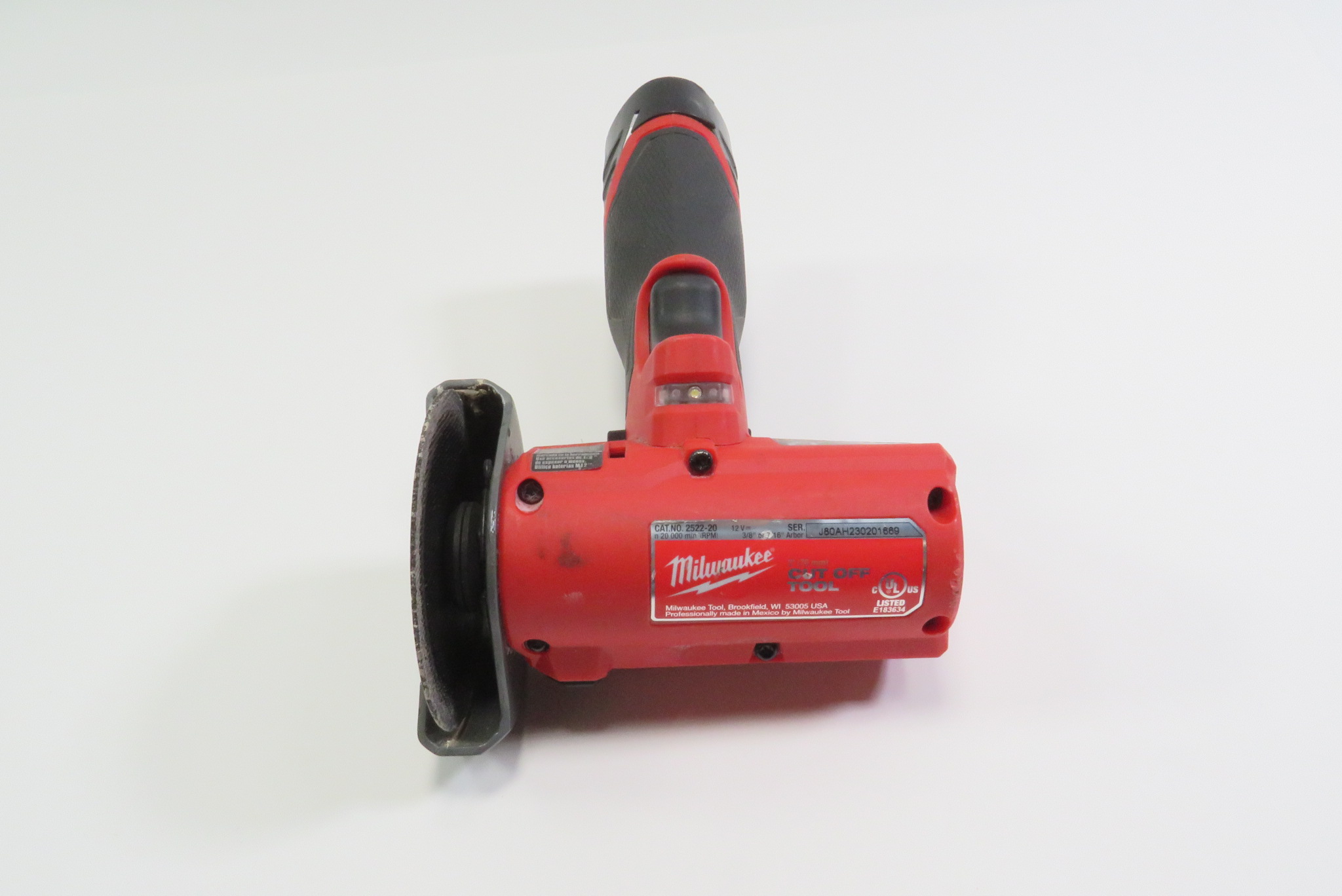 Milwaukee 2522-20 M12 FUEL 12V Lithium-Ion Brushless Cordless 3" Cut ...
