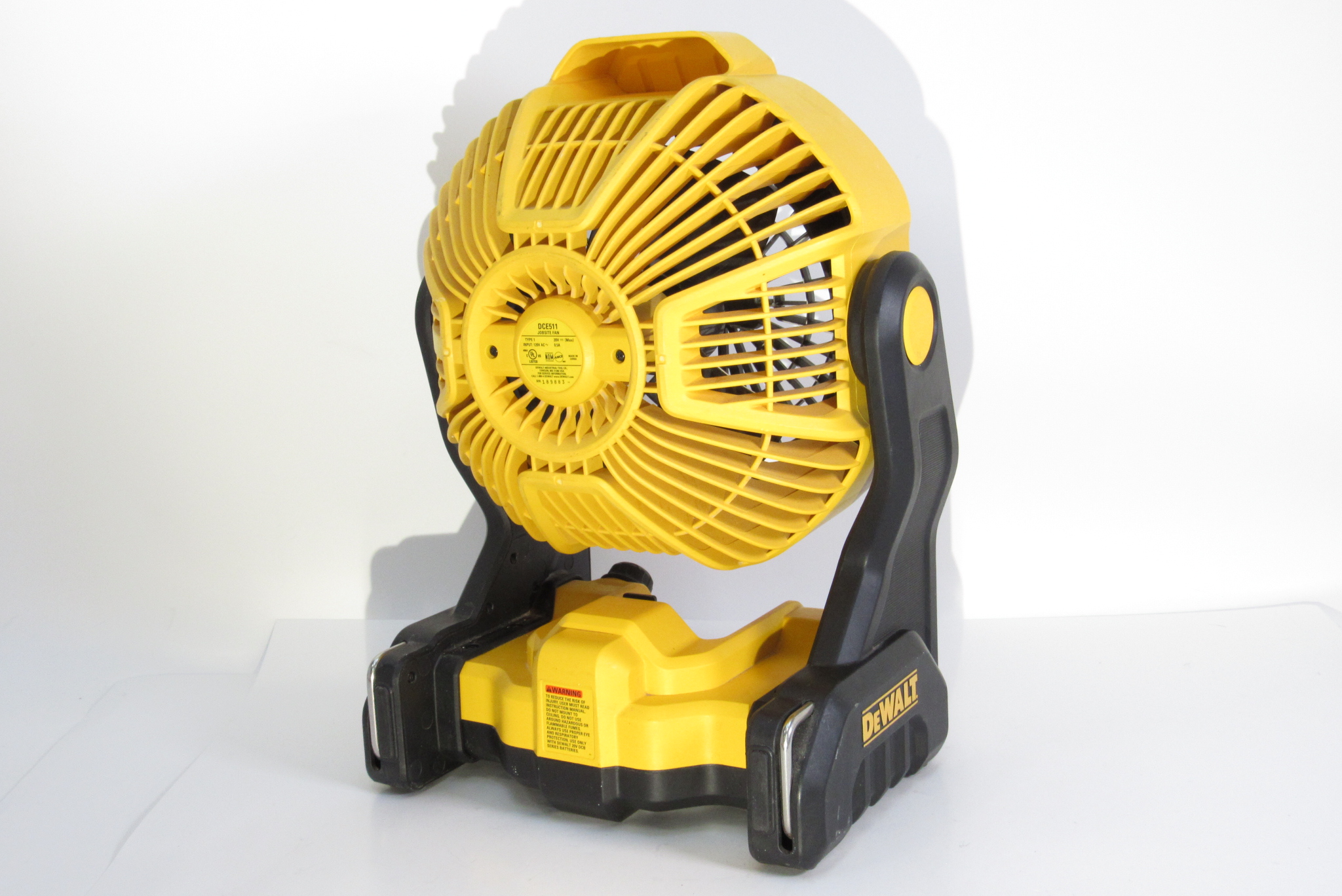 DeWalt DCE511 20V/120V Portable Jobsite Fan (Tool Only) Local Pick-Up ...