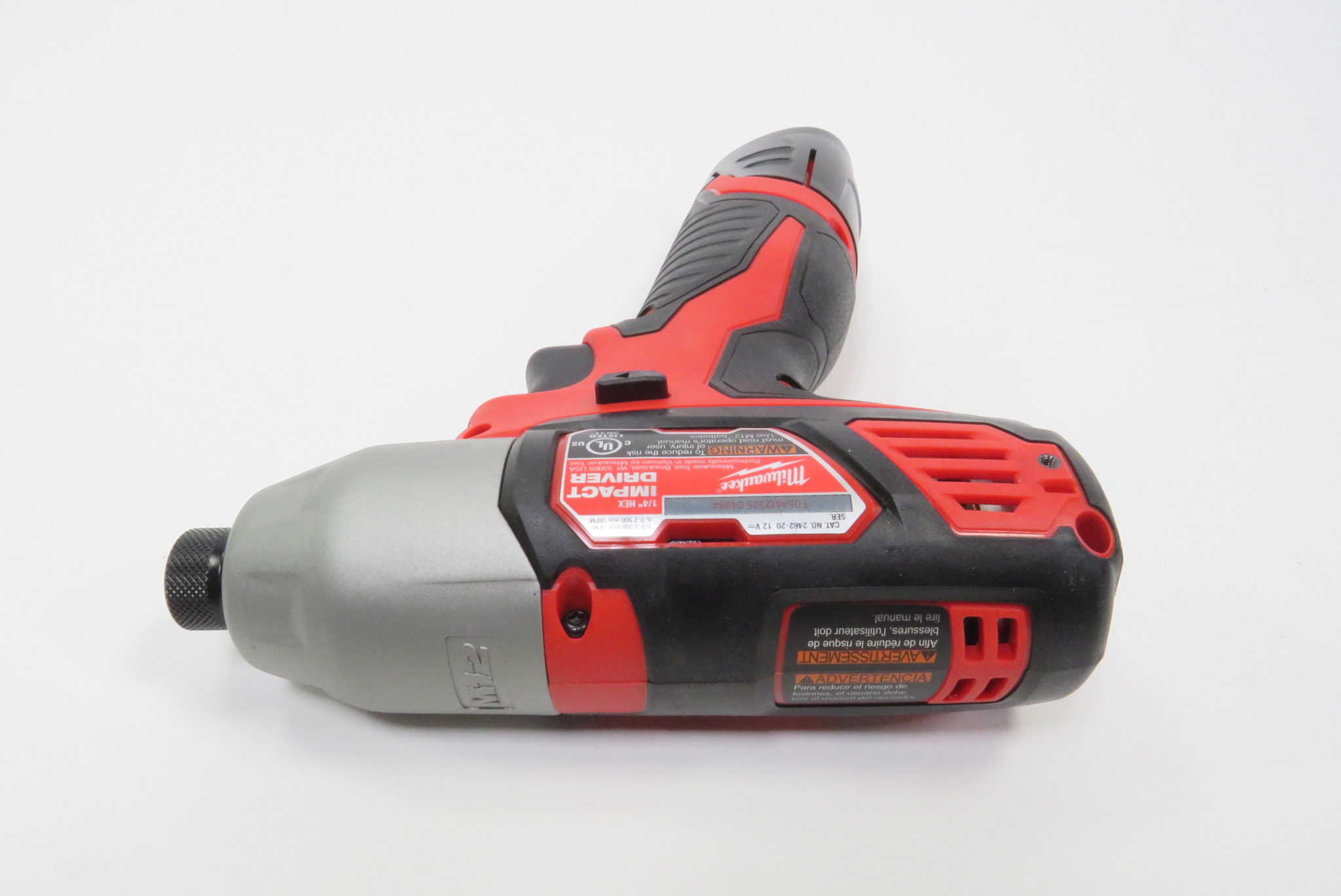 Milwaukee 2494-22 M12 12V Cordless 3/8" Drill / 1/4" Hex Impact Driver Kit