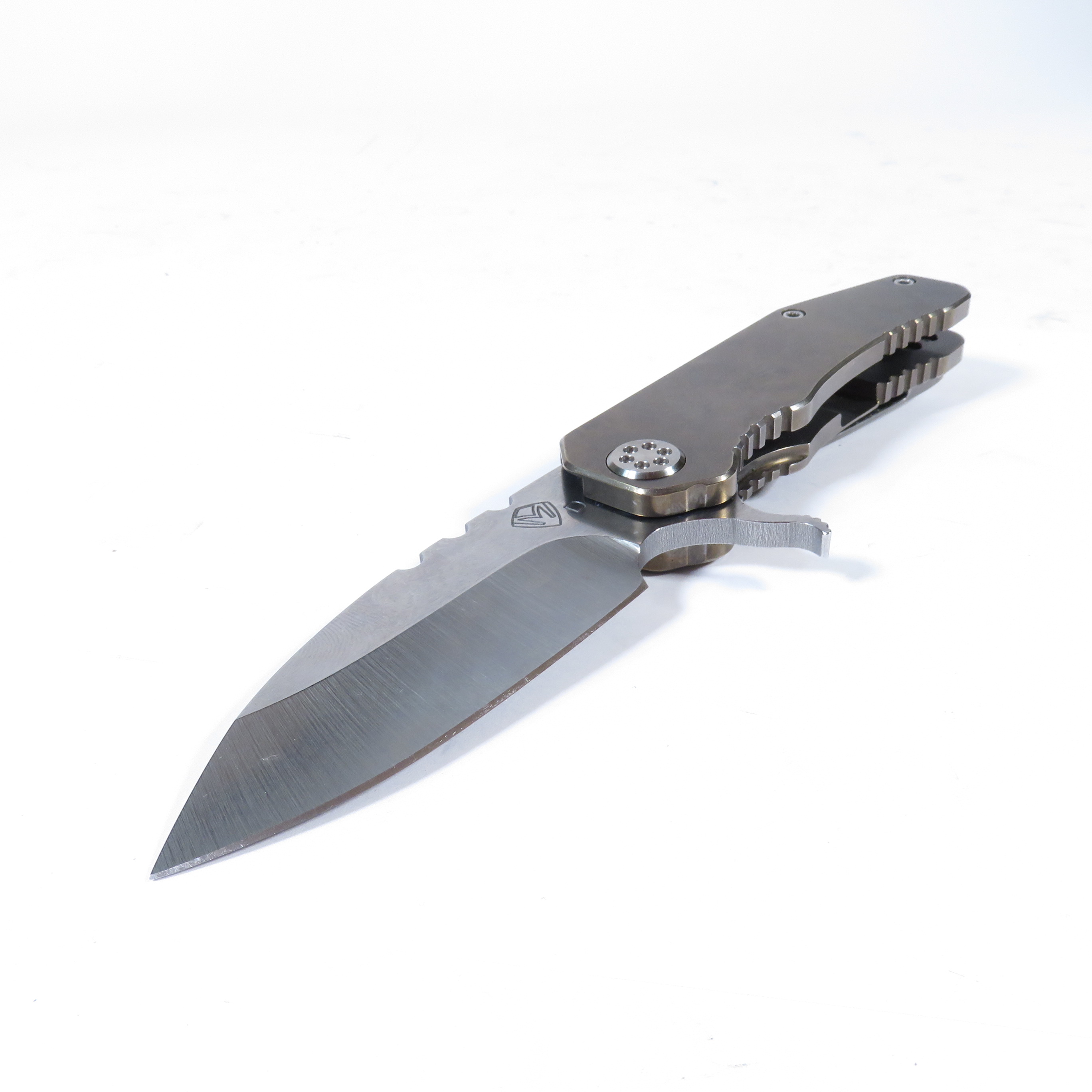Medford MKT-10628 187 F Flipper Tumbled D2 Bronze Titanium Folding ...