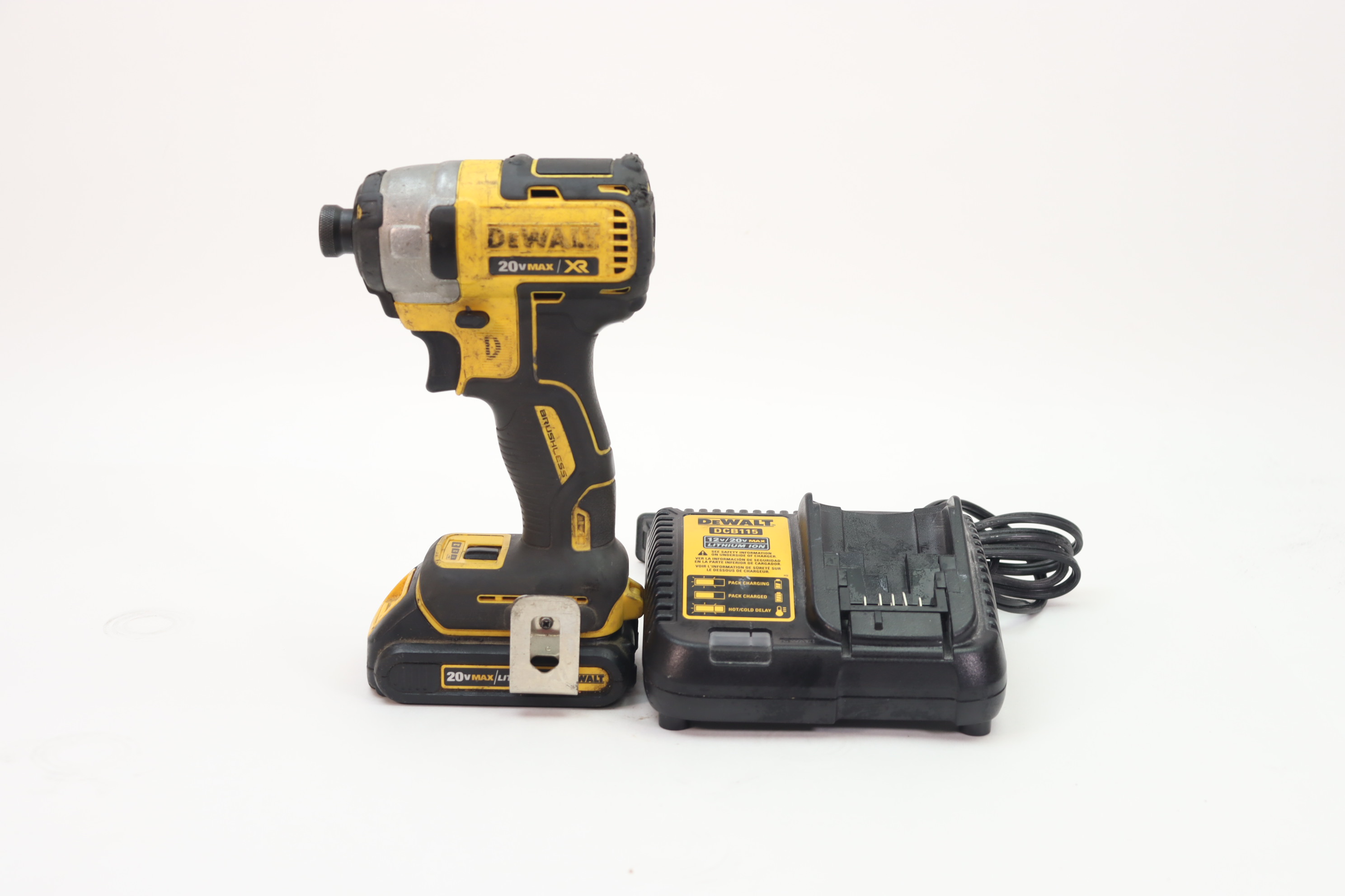 DeWalt DCF887 20V MAX XR Cordless Brushless 3-Speed 1/4 in. Impact ...