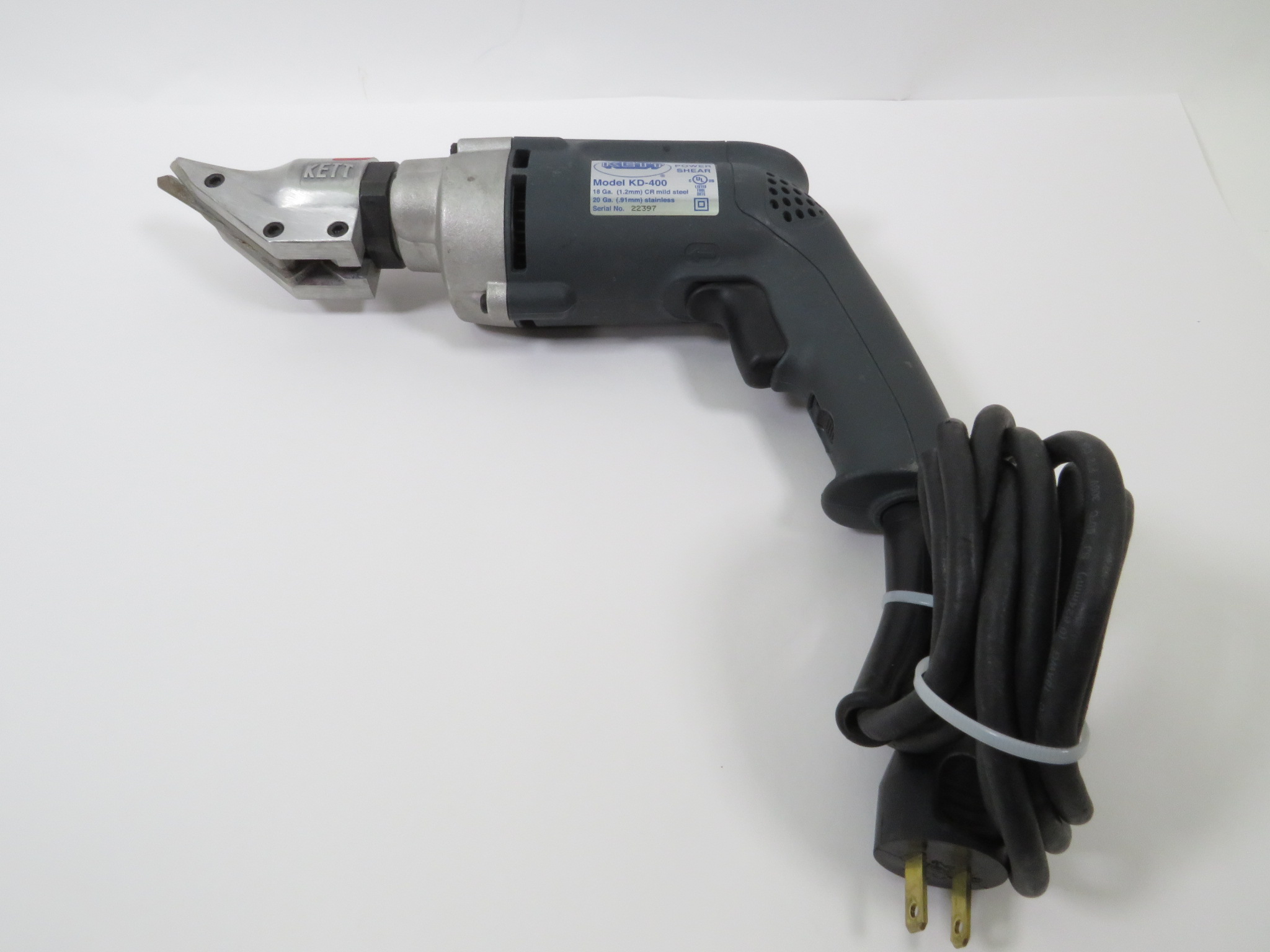 KETT KD-400 18-Gauge Double Cut Power Shear