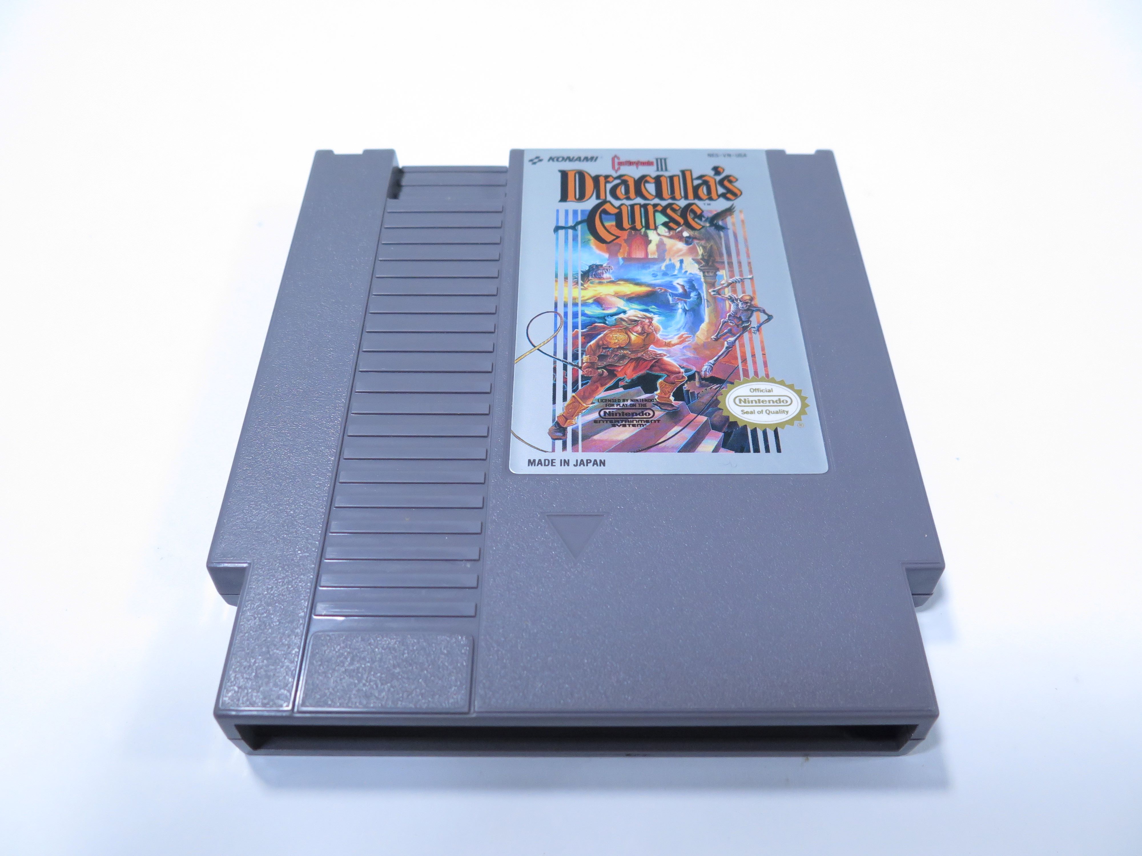 Nintendo NES Castlevania III: Dracula's Curse Video Game Cartridge 0063