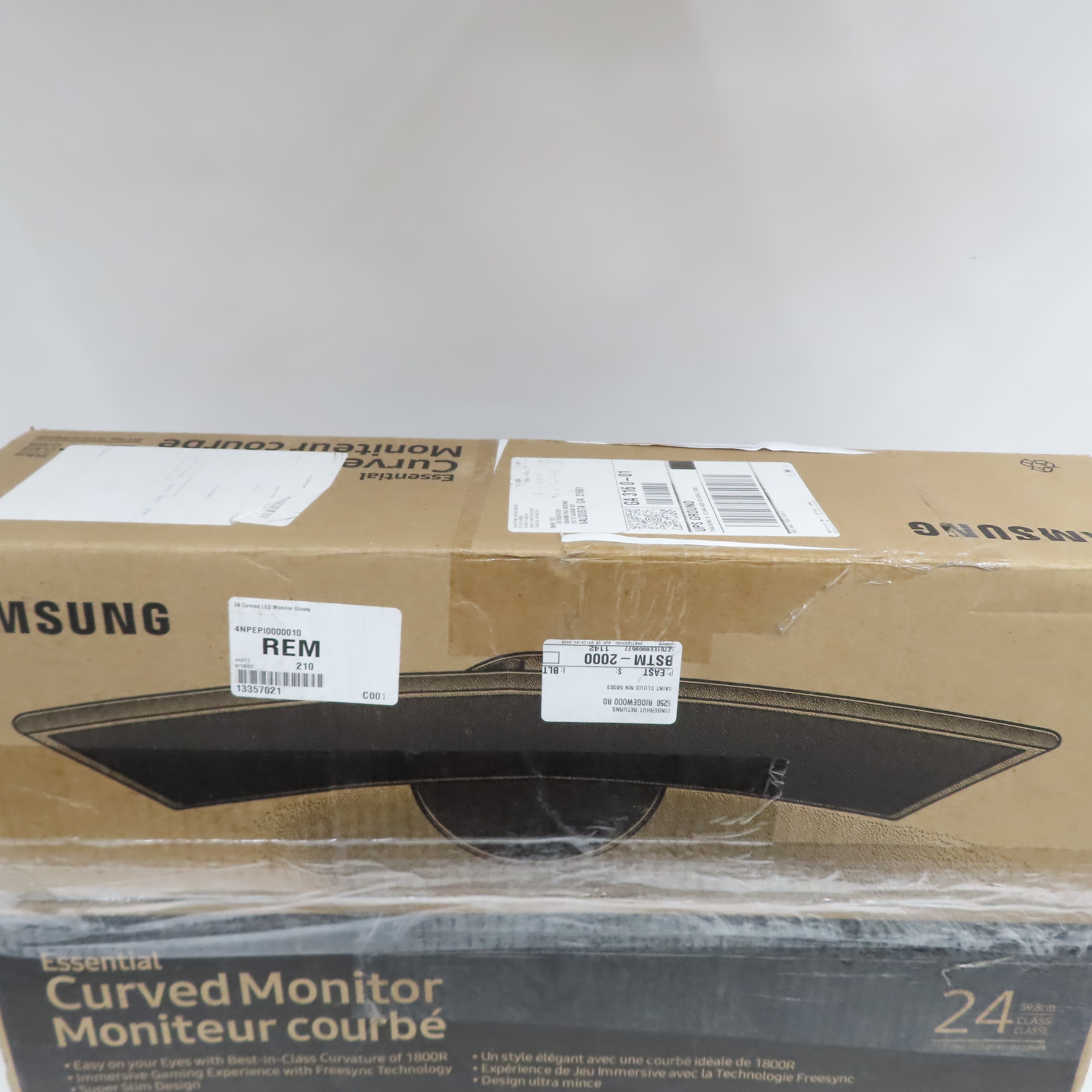 Samsung C24F390FHN 24" Essential Curved Monitor - In Box (Local Pick-Up ...