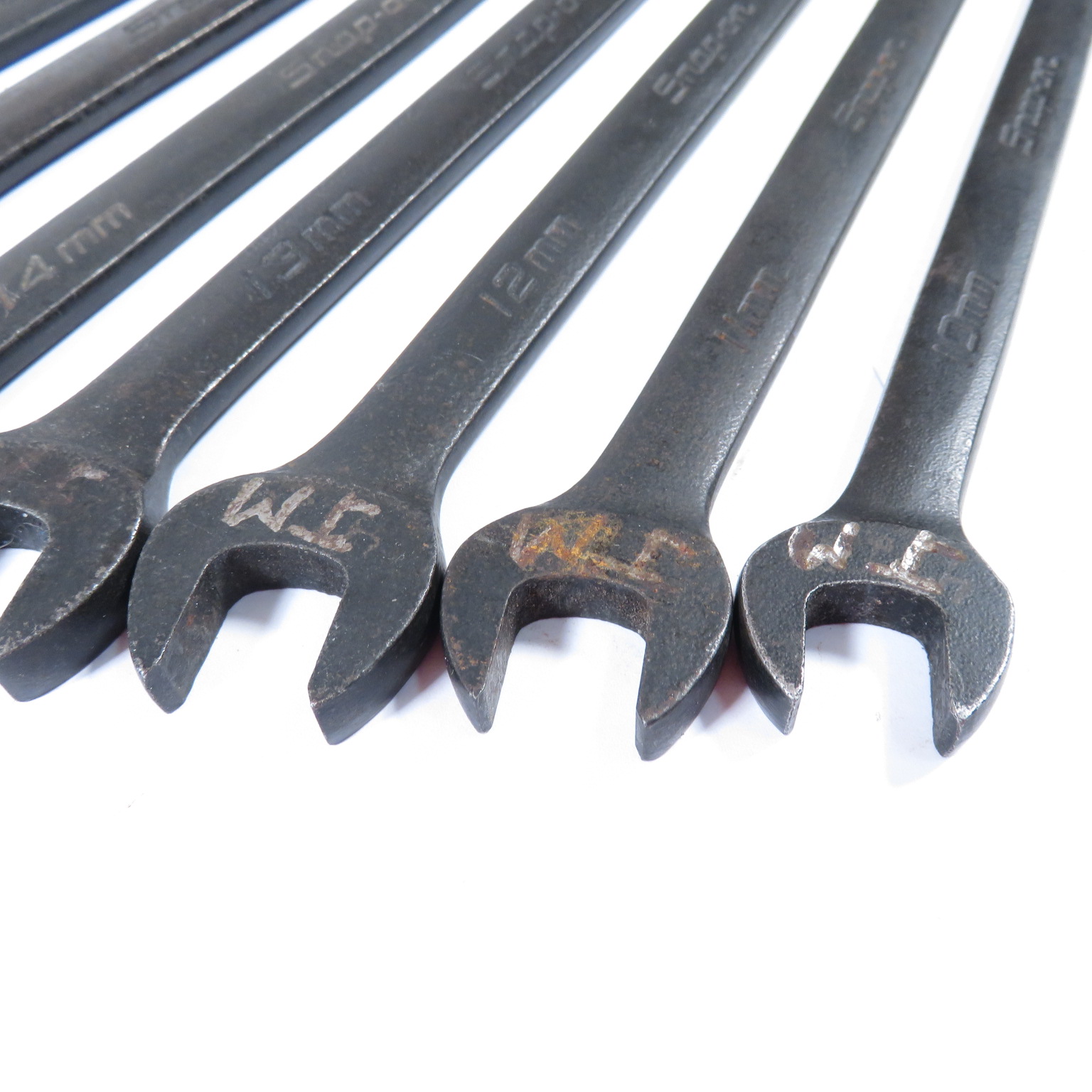 Snap-on Tools 9pc 12-Point Metric Flank Drive Combination Wrench Set