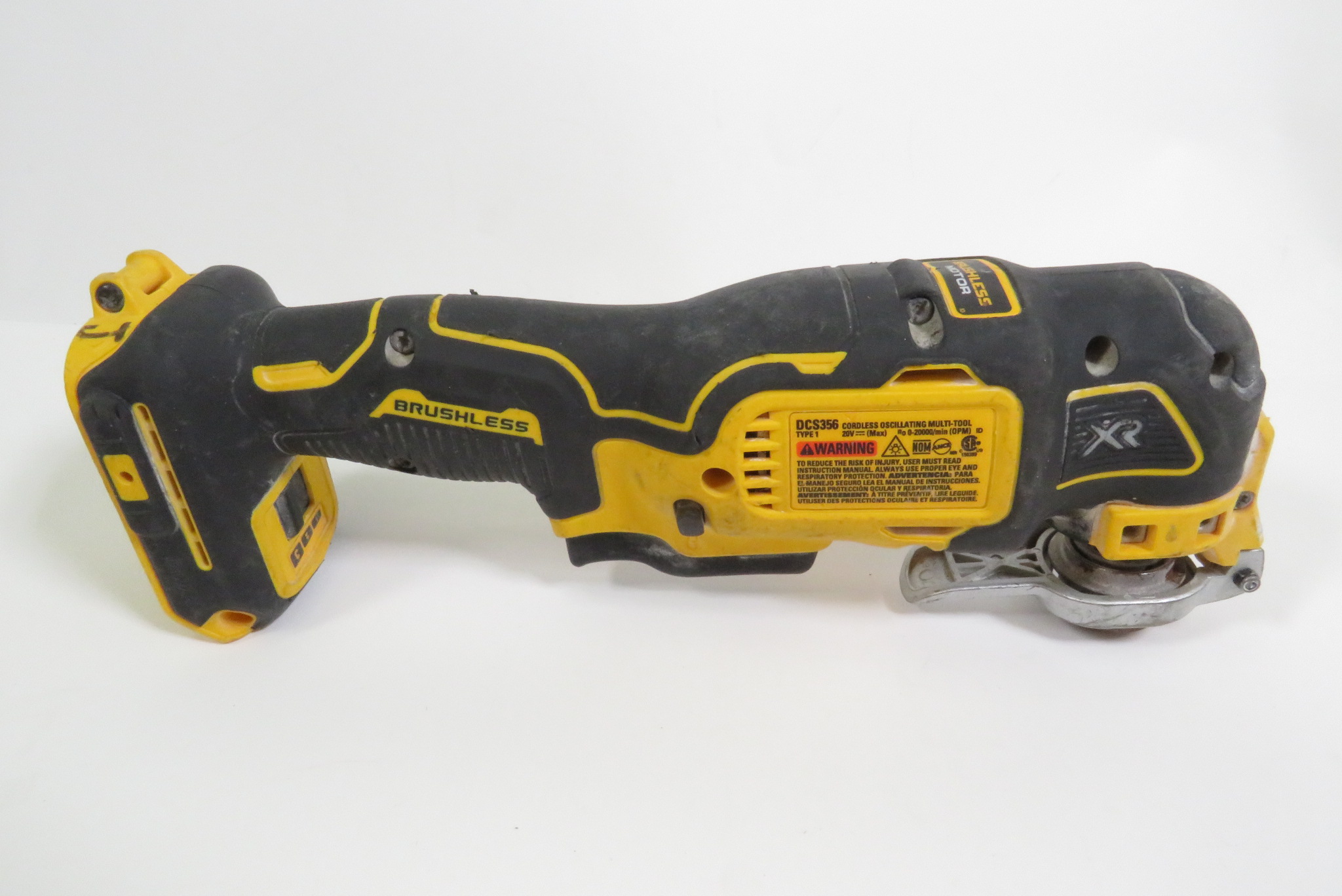 DeWalt DCS356 20-Volt MAX Brushless Lithium-Ion 3-Speed Oscillating ...