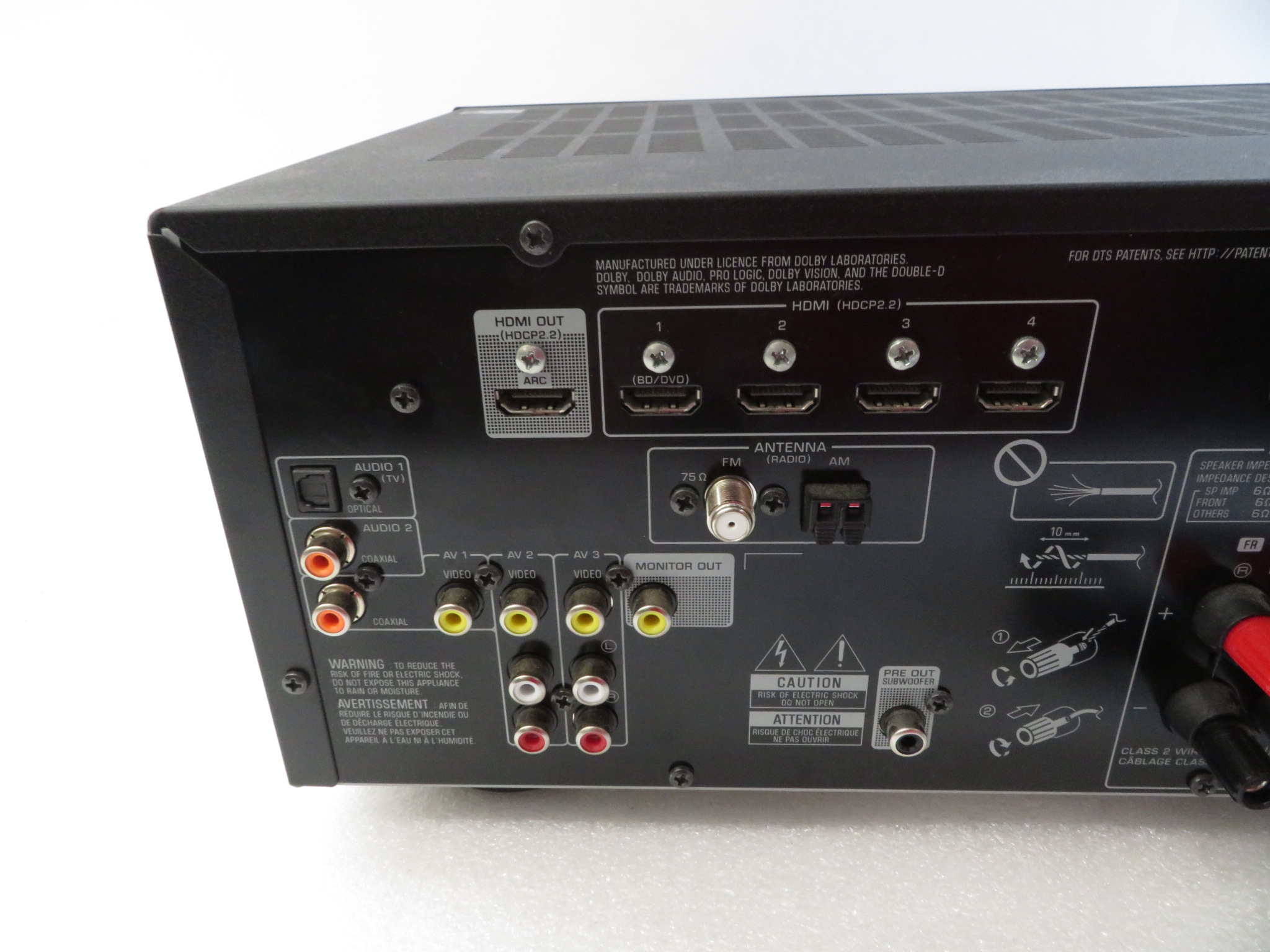 Yamaha RX-V385 5.1-Channel 4K Ultra HD AV Receiver