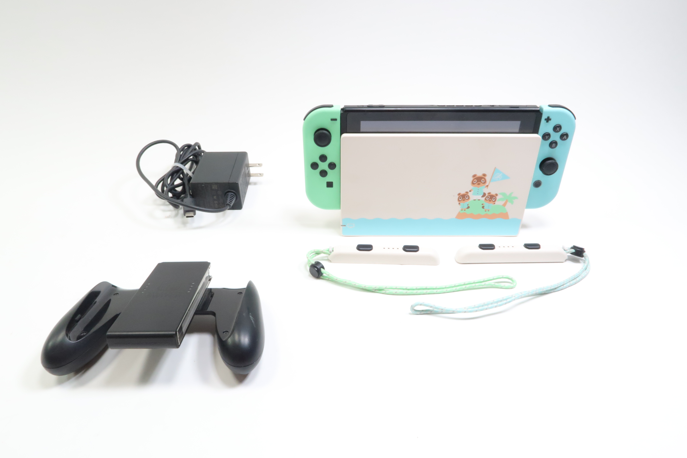 Nintendo Switch HAC-001(-01) Animal Crossing: New Horizon Edition Game ...