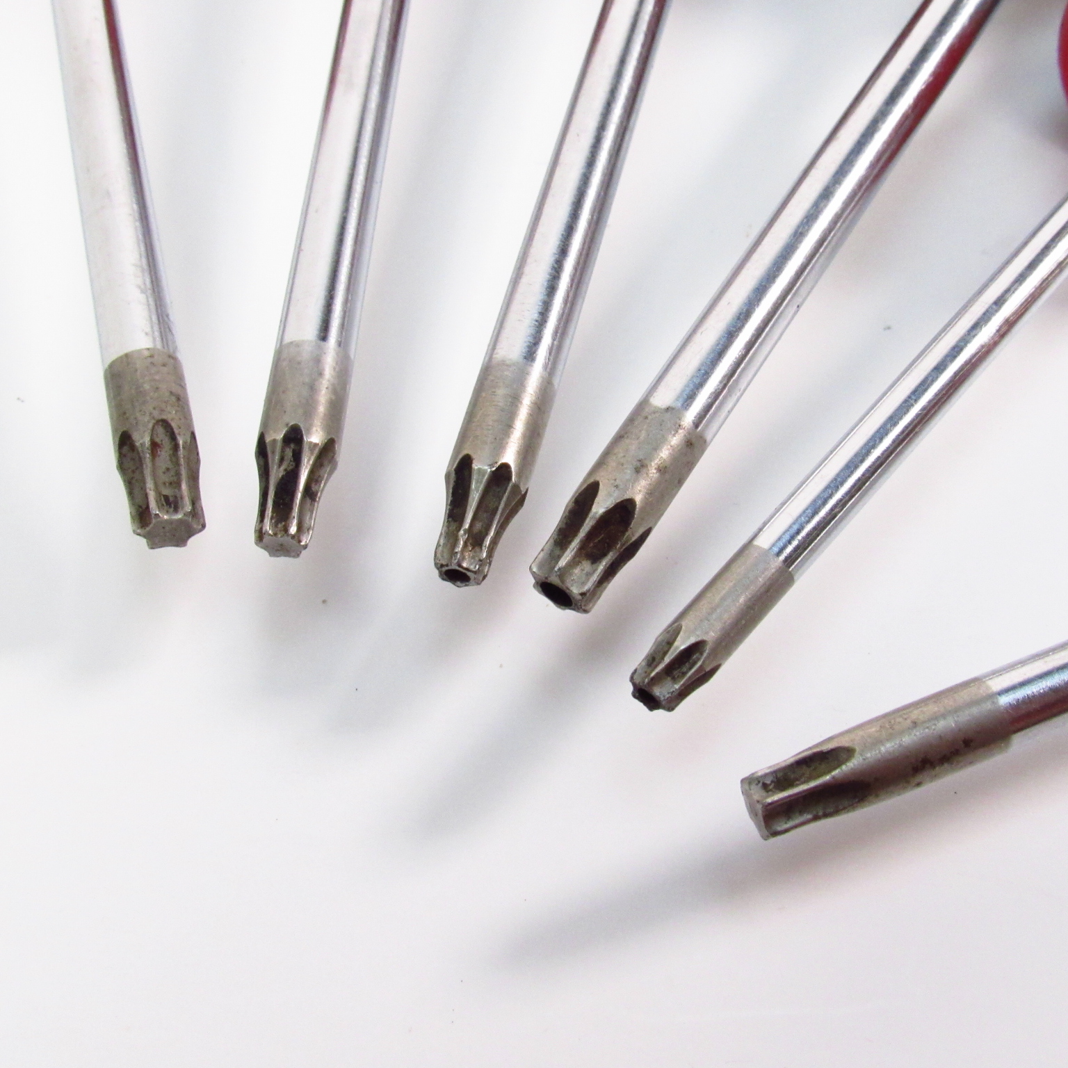 Snap-on Tools SGDTX/SGDTRX Series 6-Piece Torx Screwdriver Set - Red