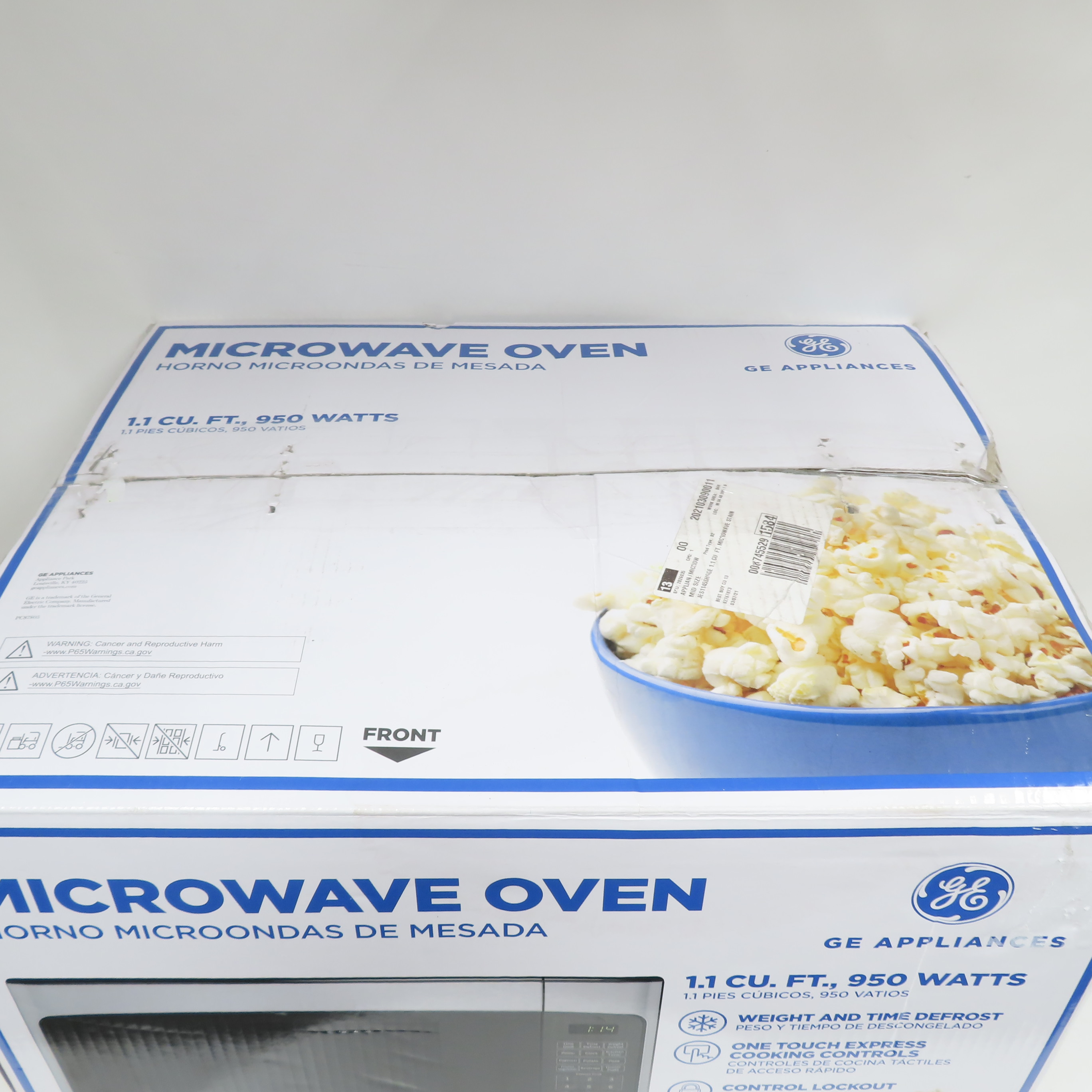 GE JES1145SHSS Countertop Microwave Oven - In Box (Local Pick-Up Only)