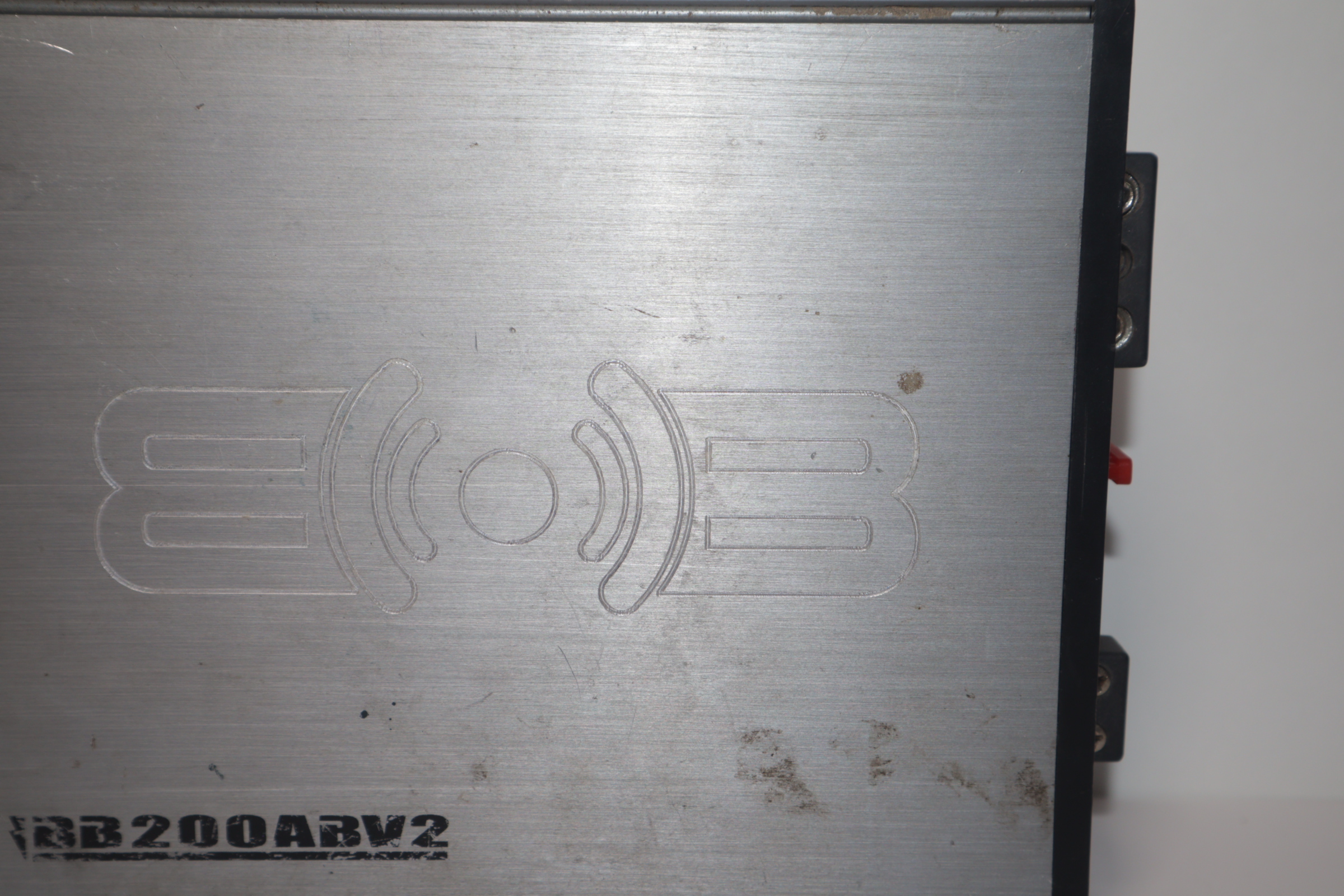 Belva BB200ABv2 Silver/Black 500-Watt Max Class A/B Monoblock Car ...