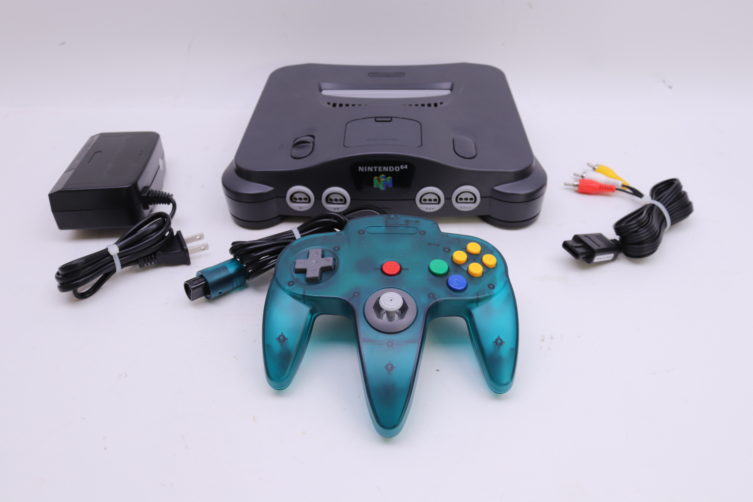 Nintendo 64 N64 NUS-001 64-bit CPU Home Video Game Console