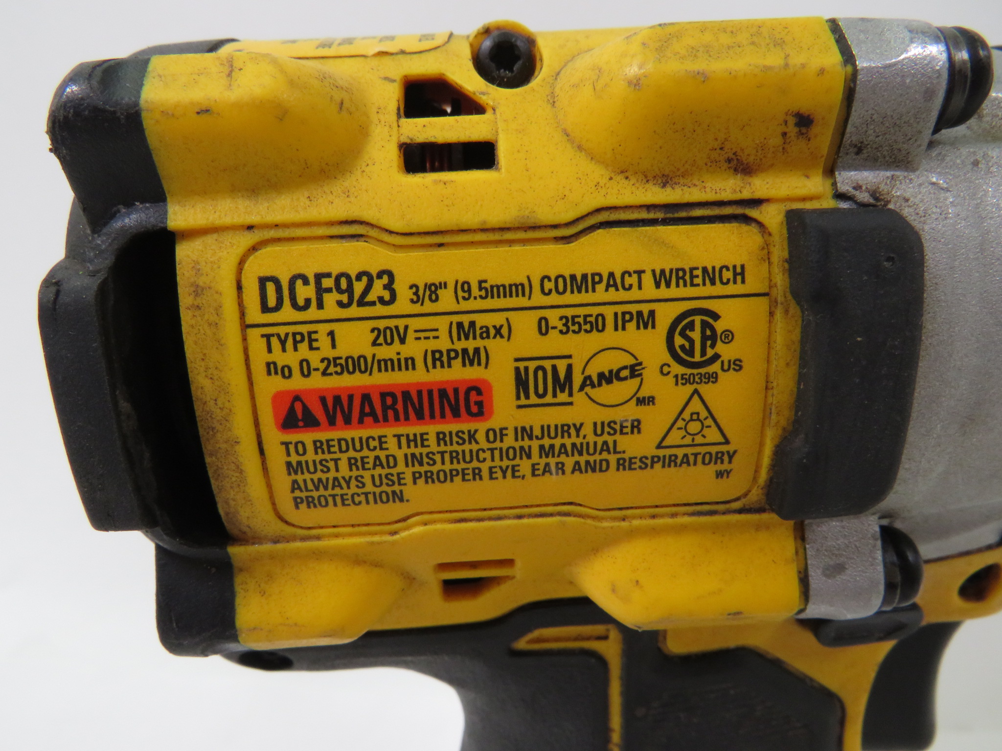 DeWalt DCF923 3/8" Cordless Compact Wrench