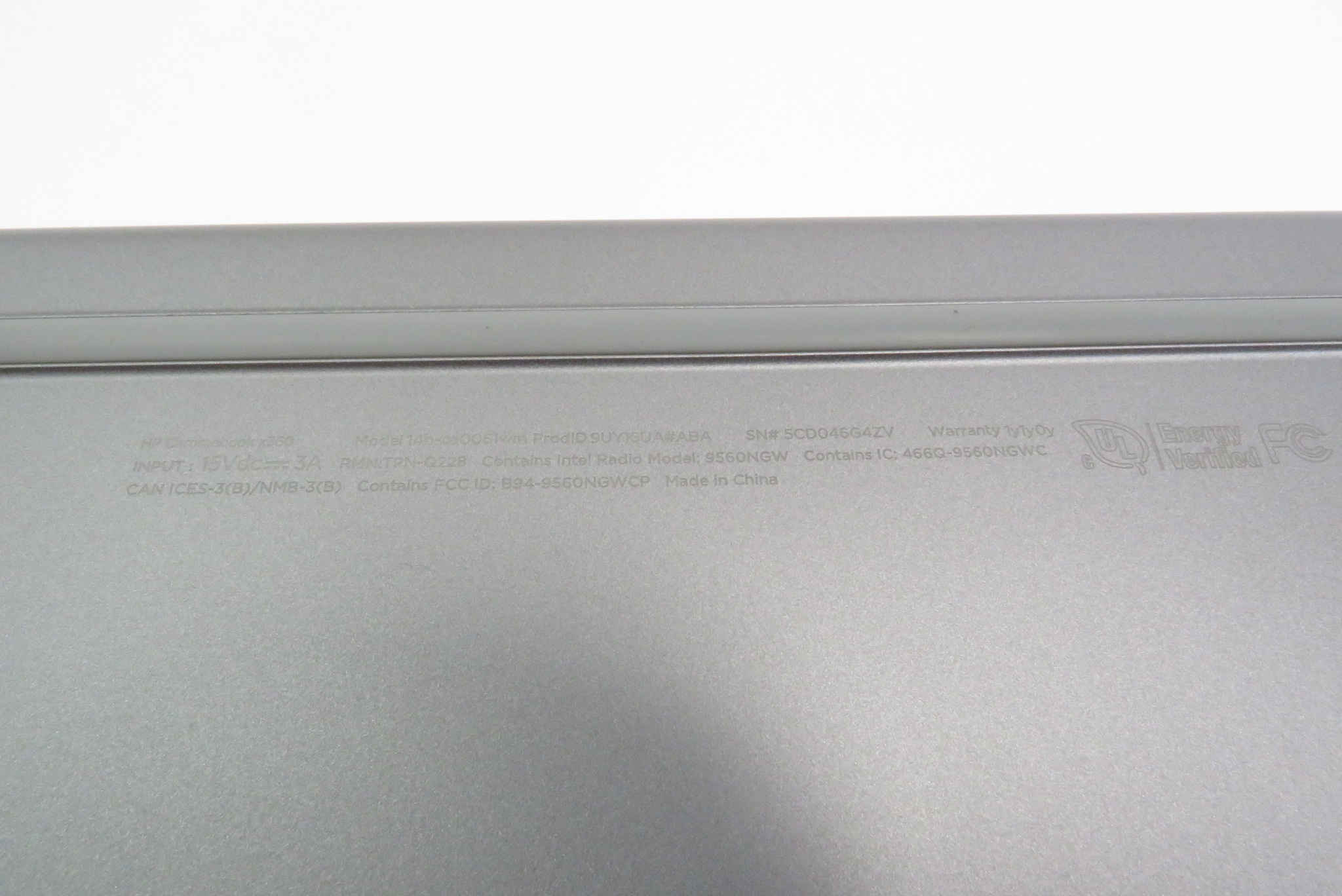 HP Chromebook x360 14b-ca0061wm Pentium N5000 1.1GHz 4GB RAM 128GB eMMC 14"