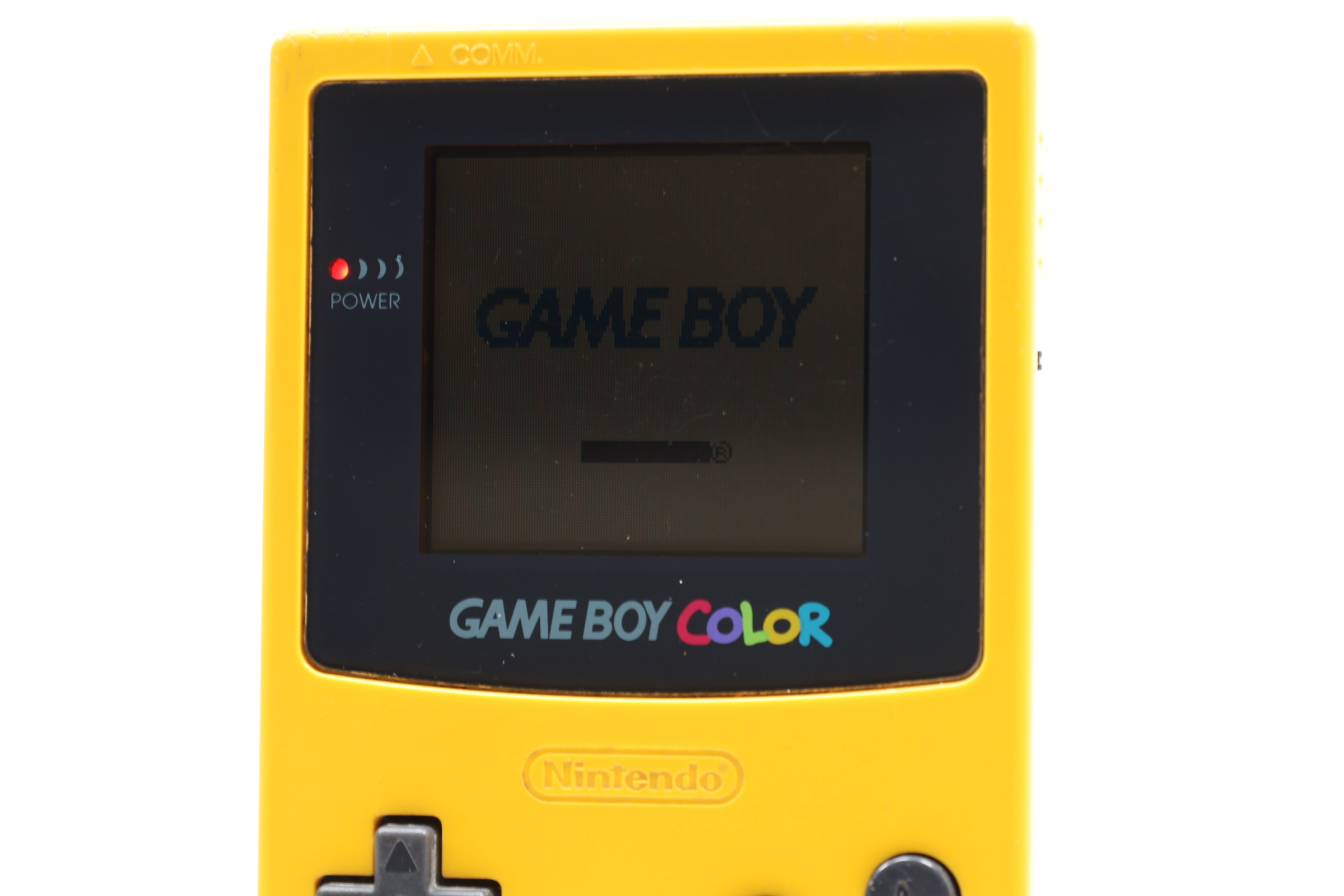 Nintendo Game Boy Color CGB-001 Portable Handheld Gaming System - Yellow