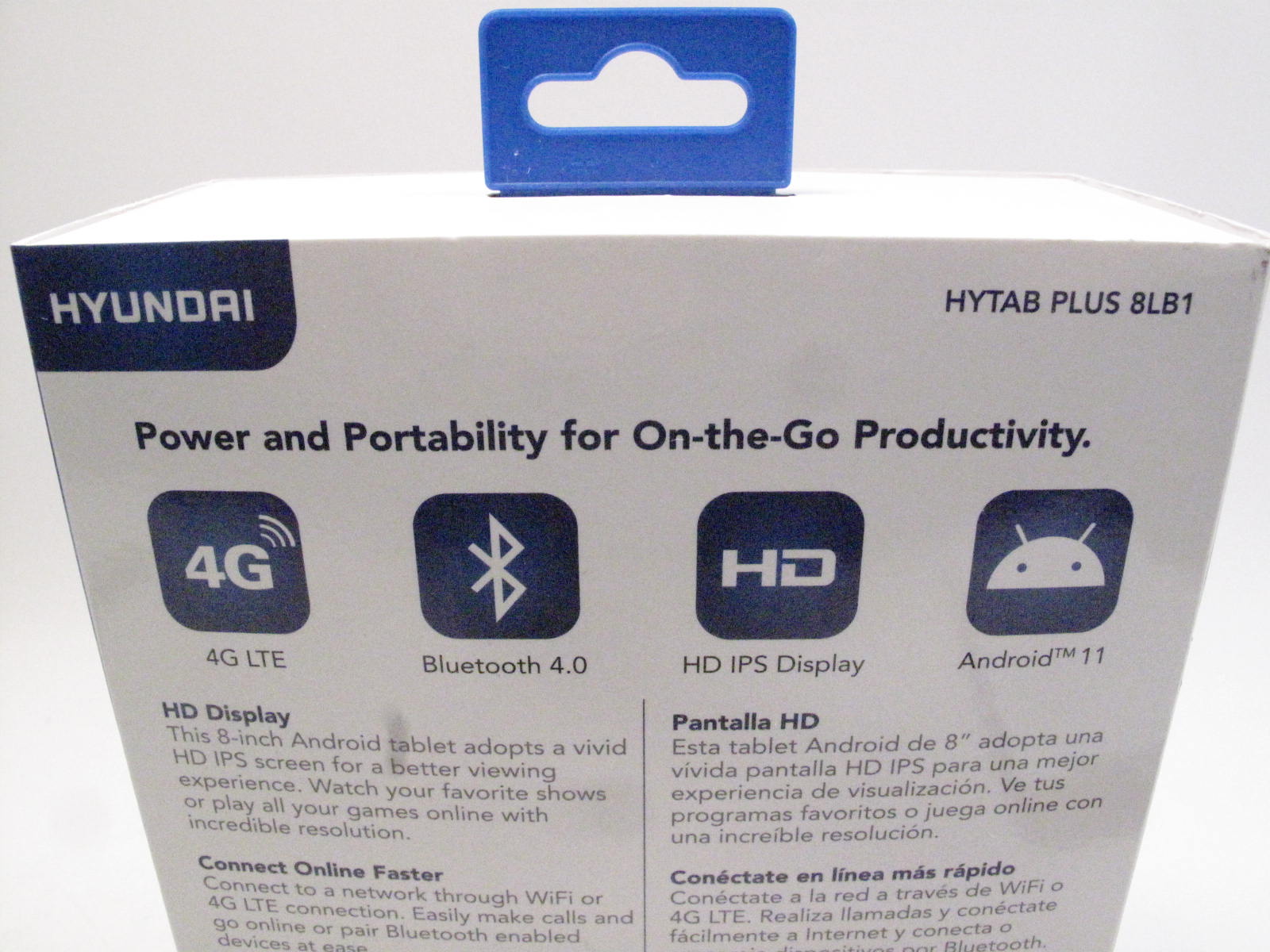 Hyundai Hytab Plus 8LB1 Android Tablet 32GB Wifi/4G Cellular 8" Display ...