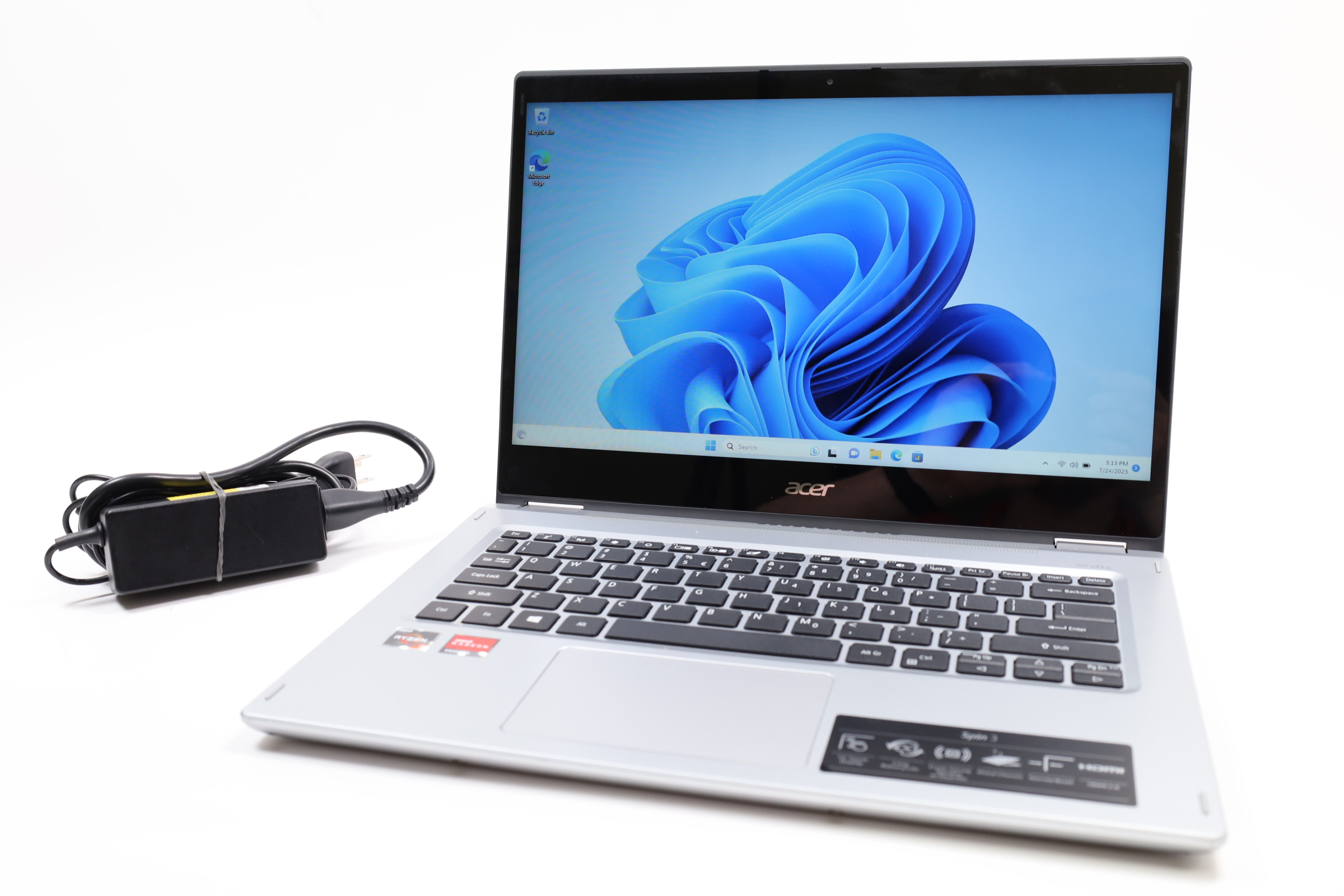 Acer Spin 3 N19W2 AMD Ryzen 3 3250U 2.6GHz 4GB RAM 128GB SSD 14" 2-in-1 ...