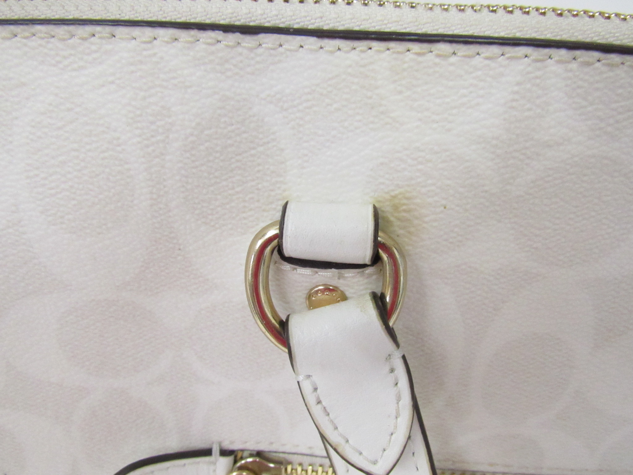 Coach Large Tote/Shoulder Bag Cream Colored